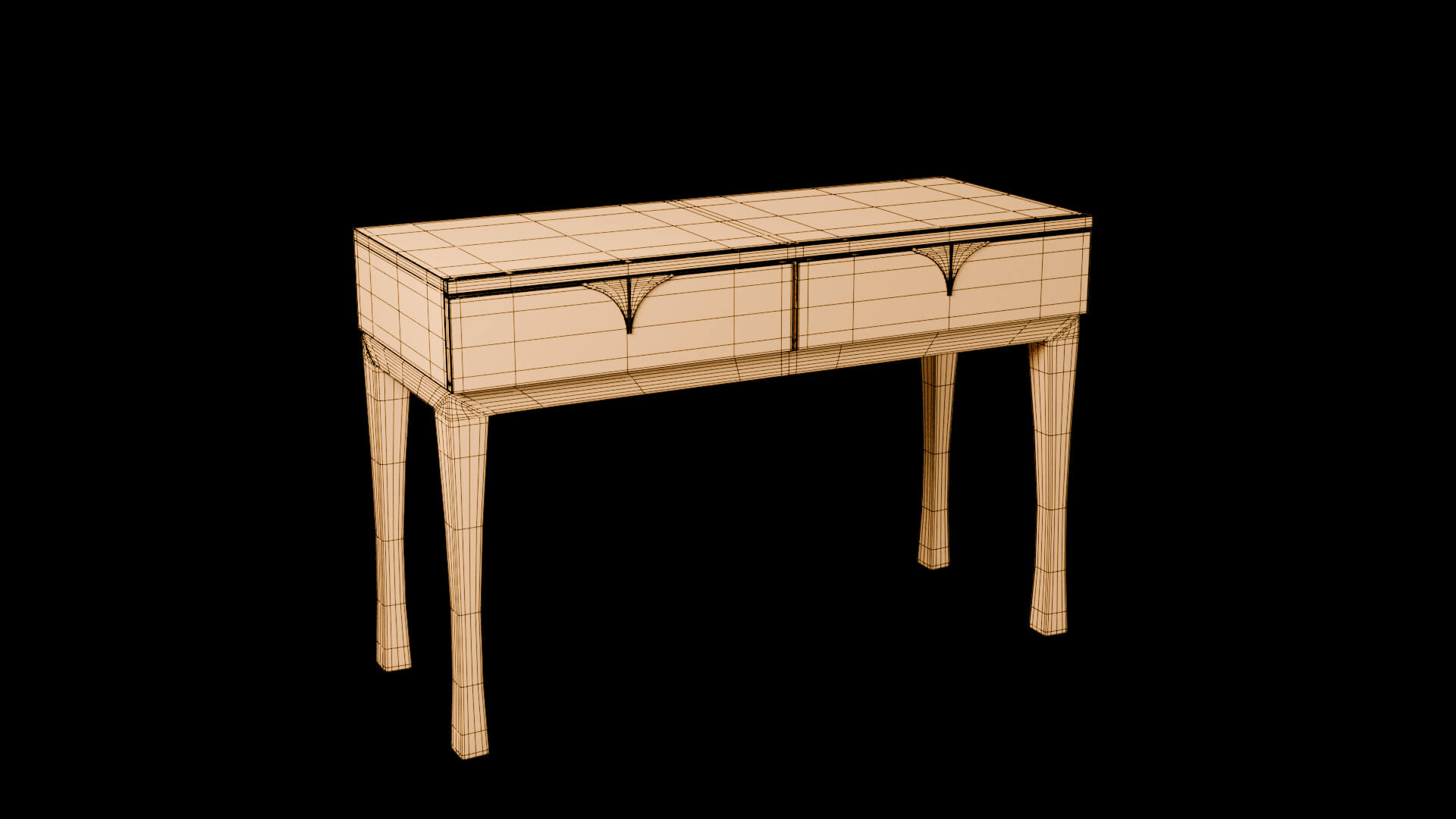 Designer Console Table 08 - 3D Model by Thenewadeel