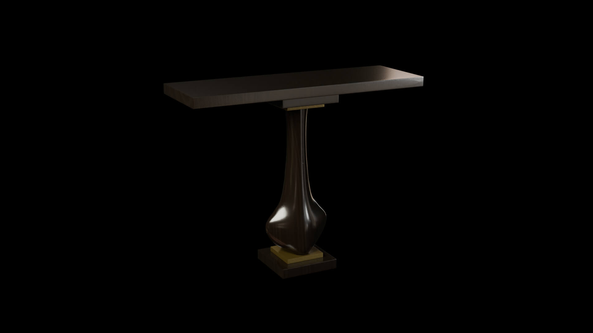 Designer Console Table 09 - 3D Model by Thenewadeel