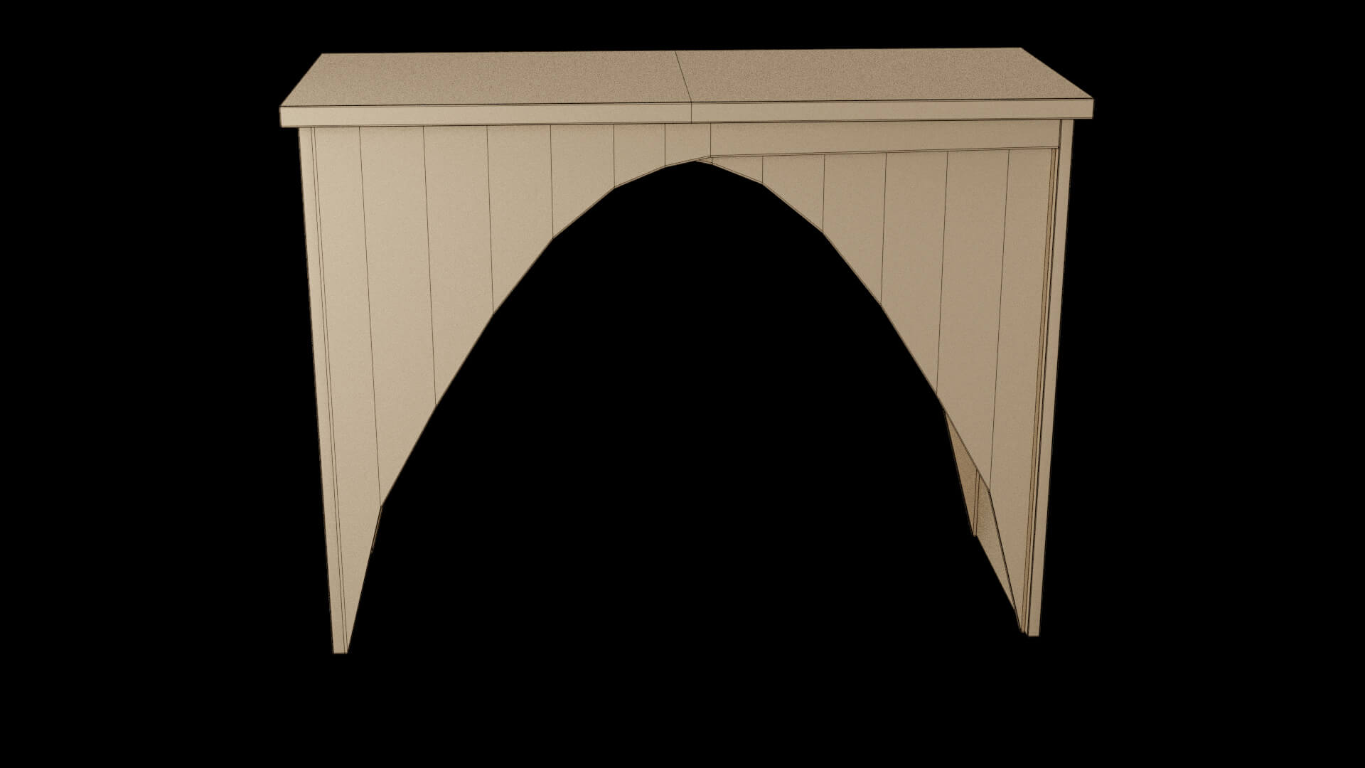 Designer Table 02 - 3D Model by Thenewadeel