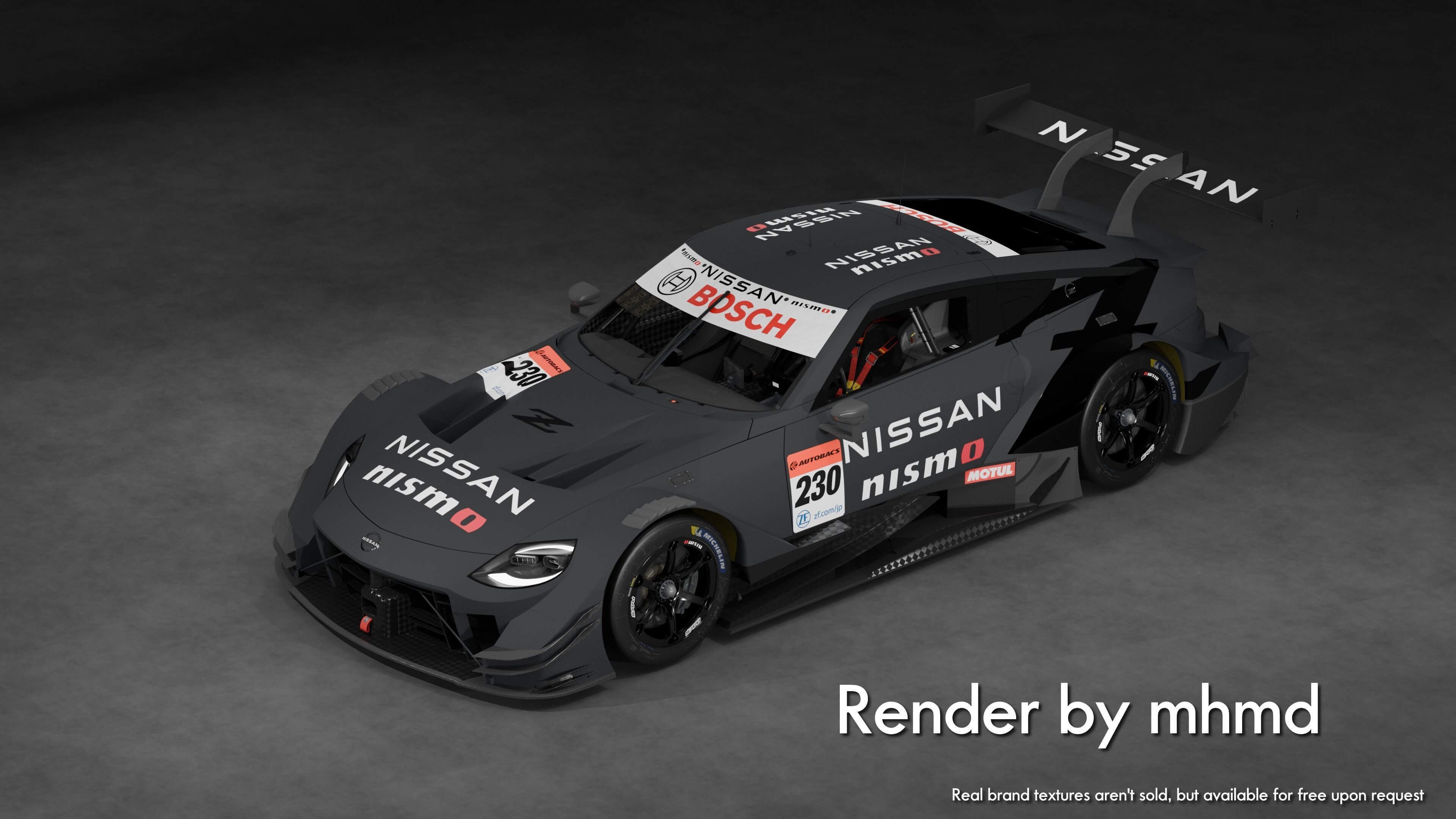 Nissan Z (RZ34) GT500 - 3D Model by TheNuvolari