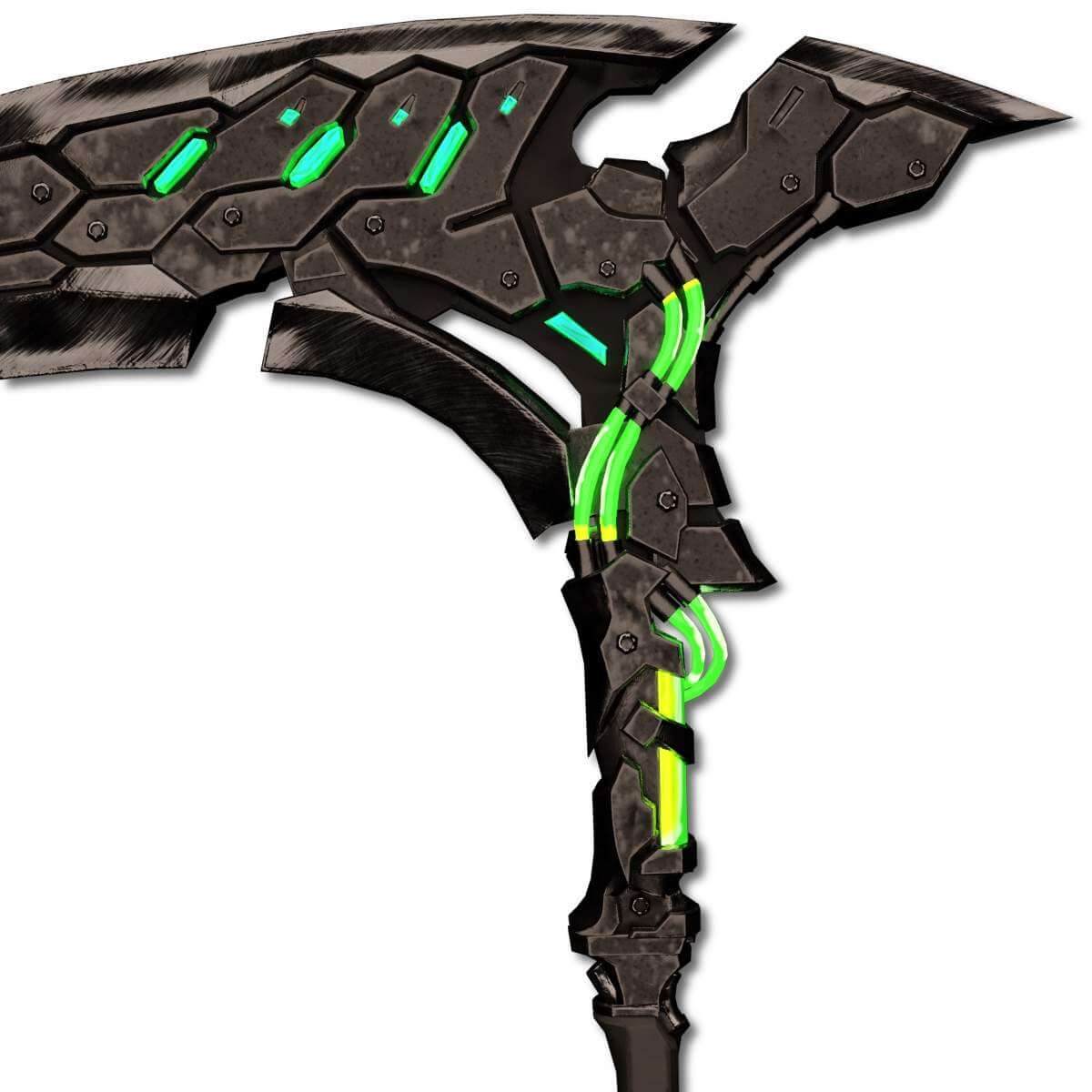 Metal Sickle - 3D Model by THEOJANG