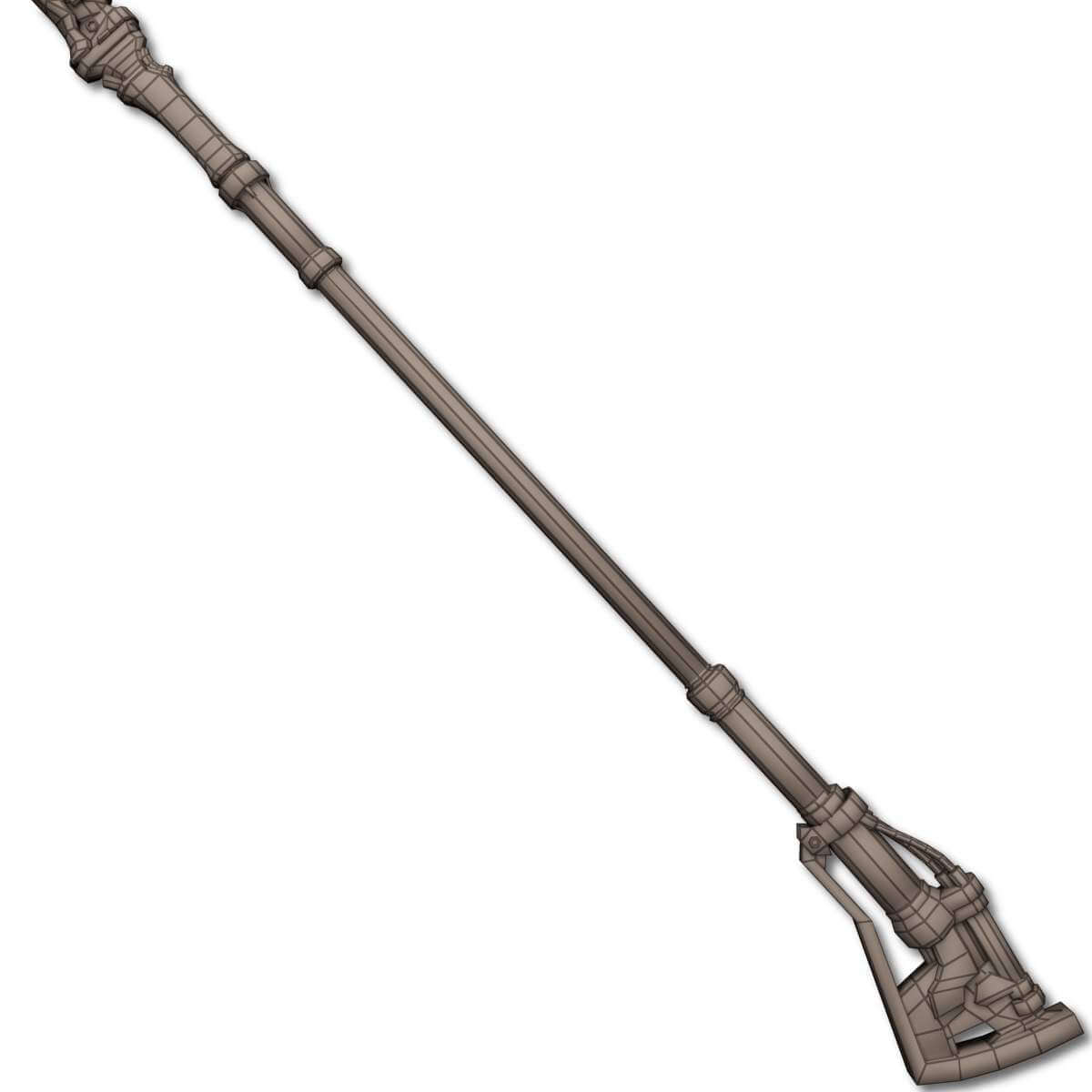 Metal Sickle - 3D Model by THEOJANG