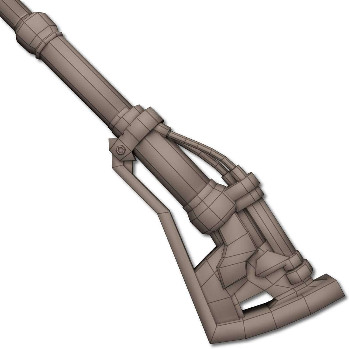 Metal Sickle - 3D Model by THEOJANG