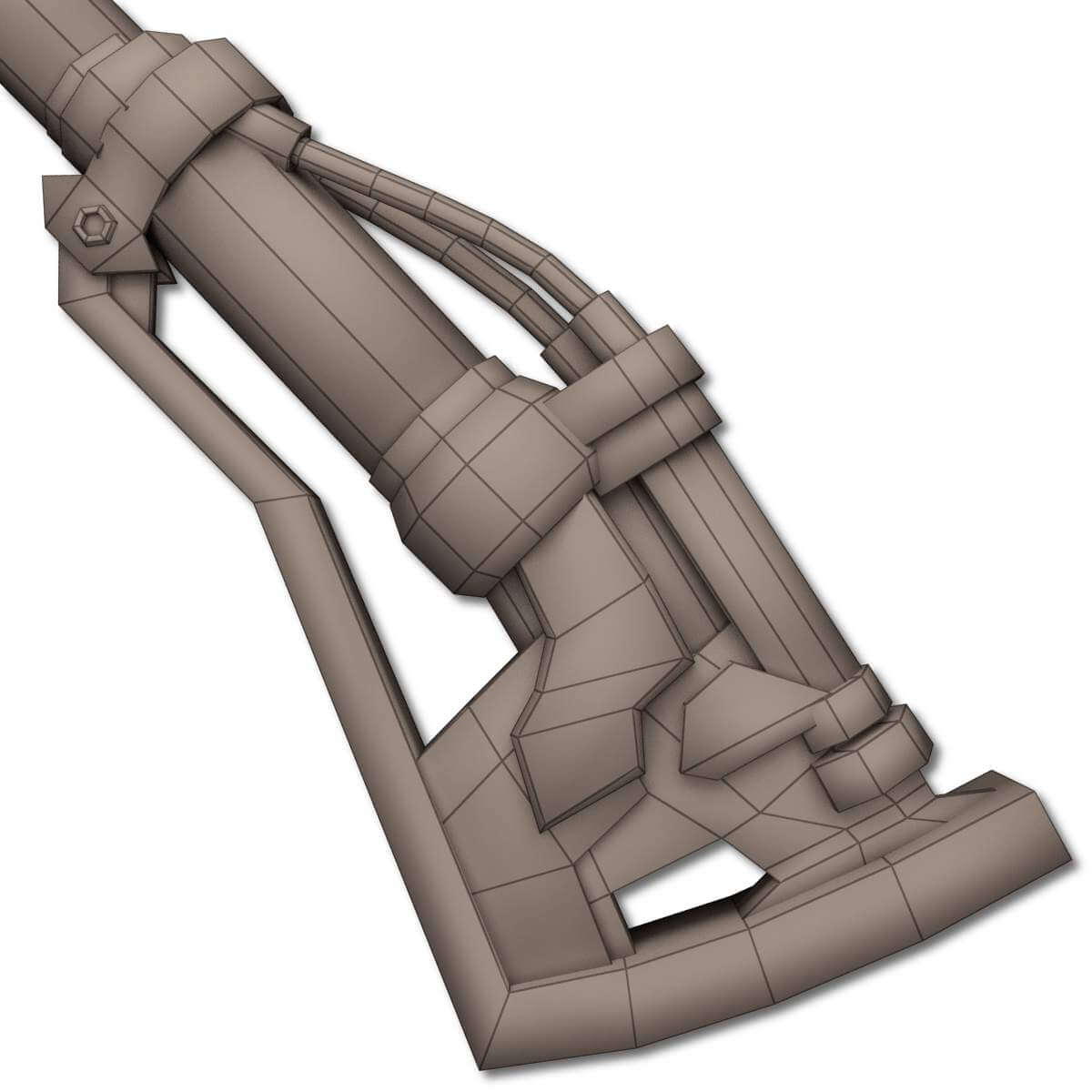 Metal Sickle - 3D Model by THEOJANG