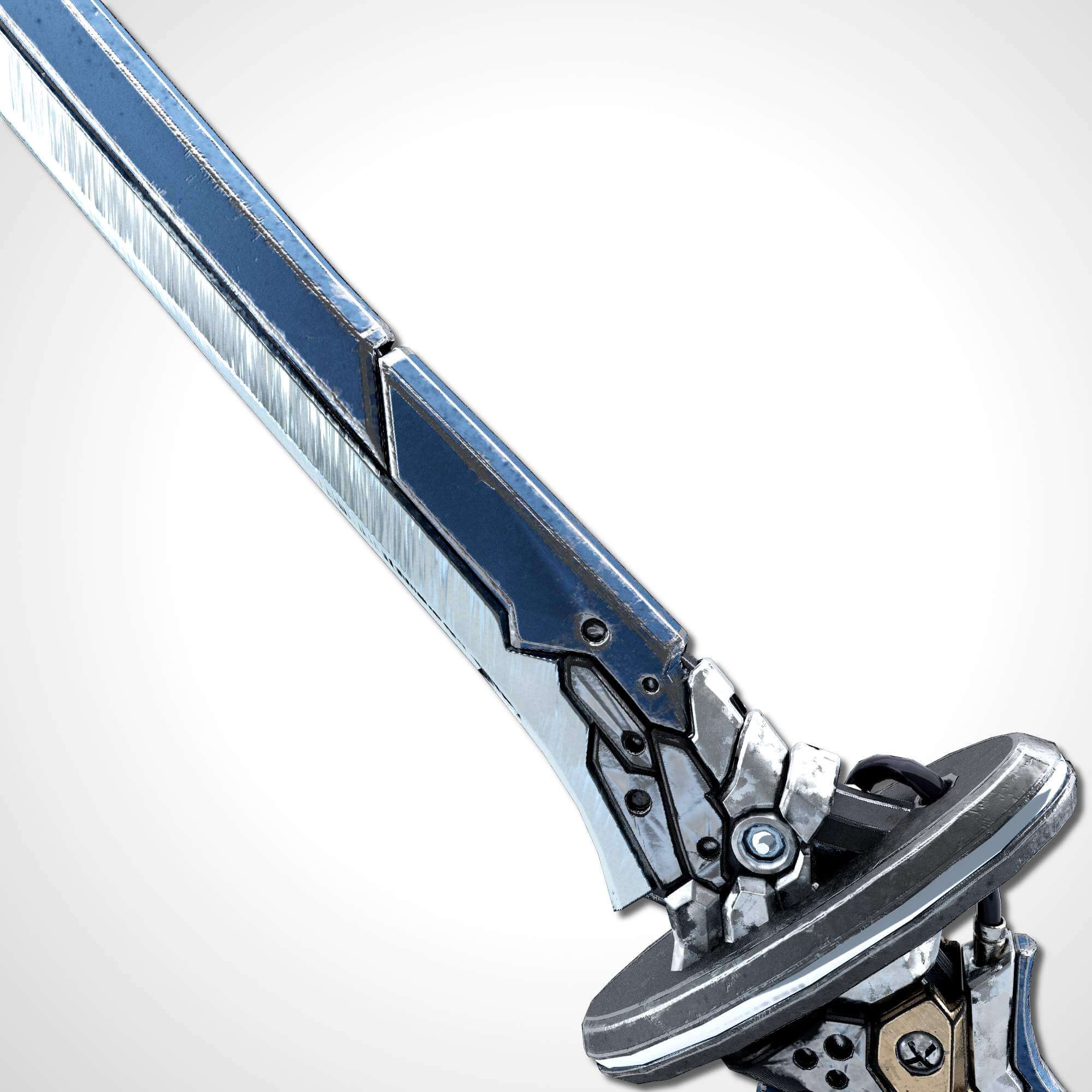 Two Color Epee Sword (Ver 2.0) - 3D Model by THEOJANG