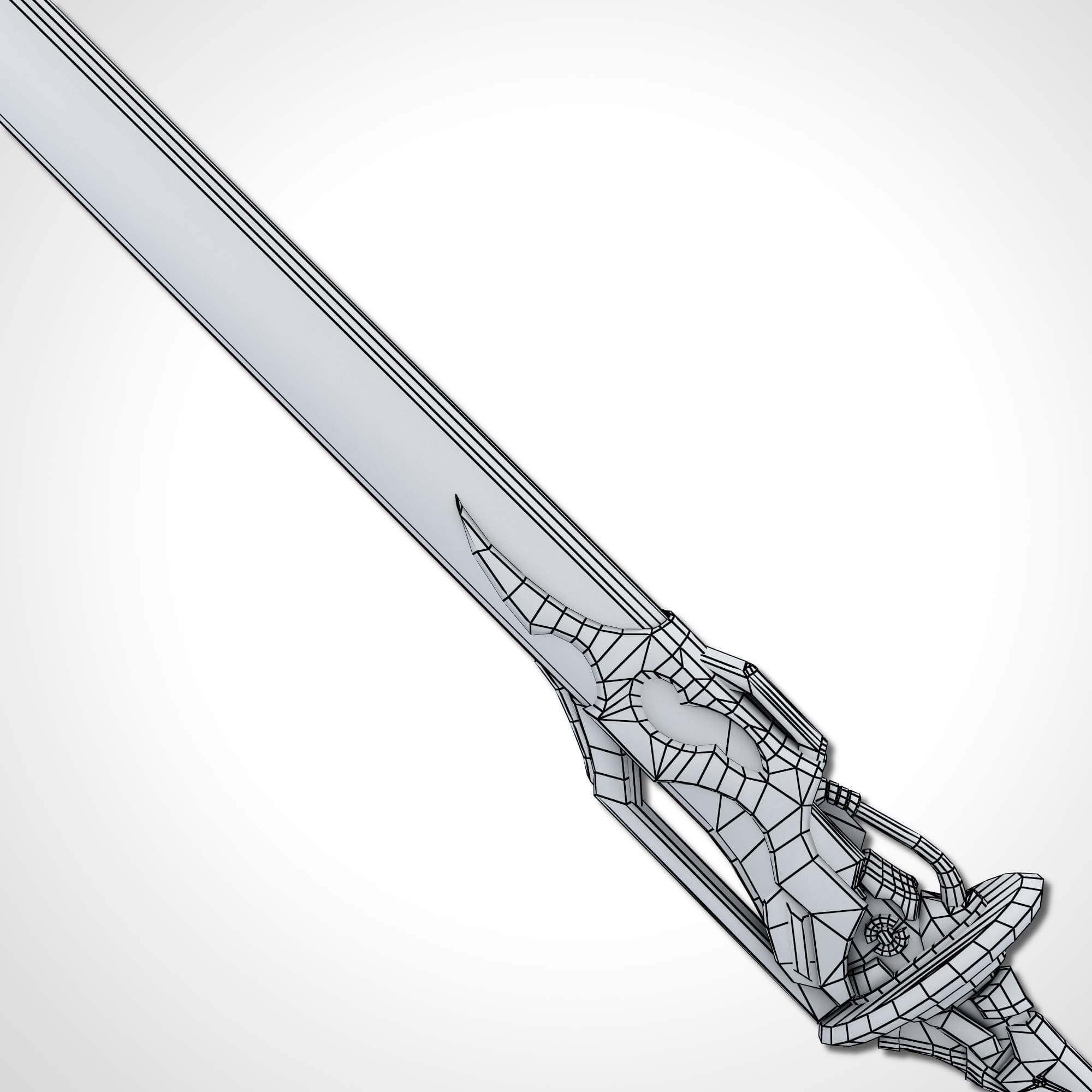 Void Sword (Ver 2.0) - 3D Model by THEOJANG