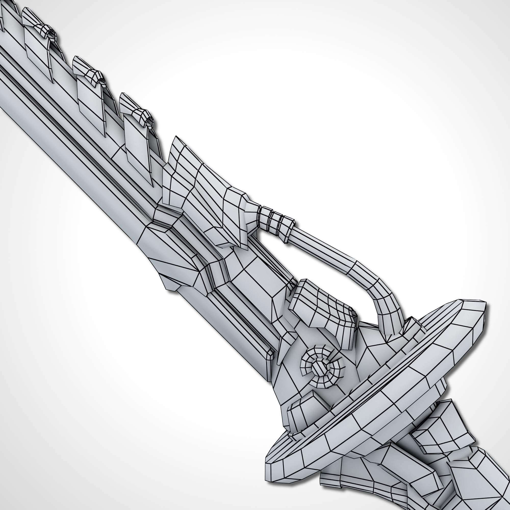 Void Sword (Ver 2.0) - 3D Model by THEOJANG