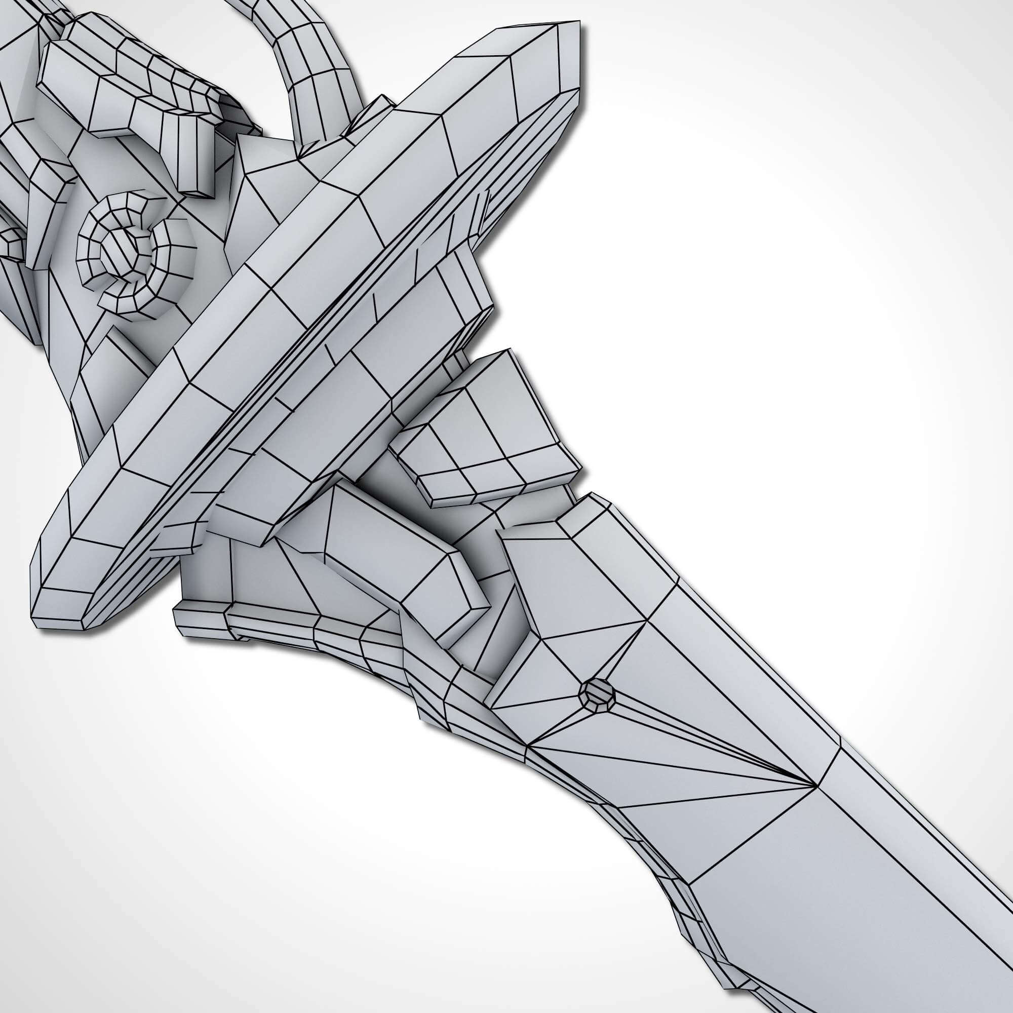 Void Sword (Ver 2.0) - 3D Model by THEOJANG