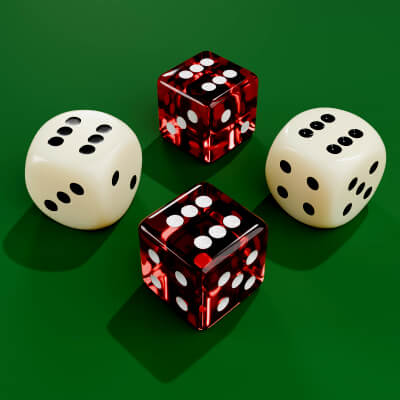 Square and Rounded Corner Dice - 3D Model by TheRayToaster