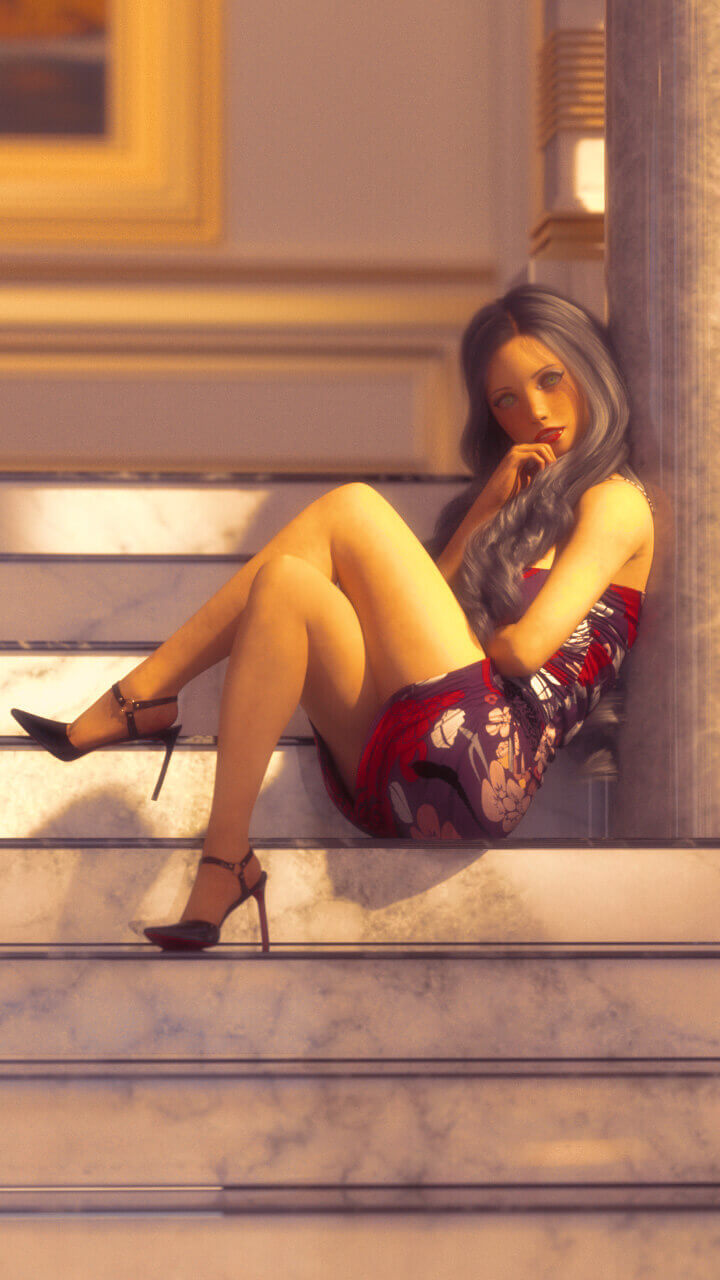 Bambi on the Stage 3D Render, Digital Art by TheSte89