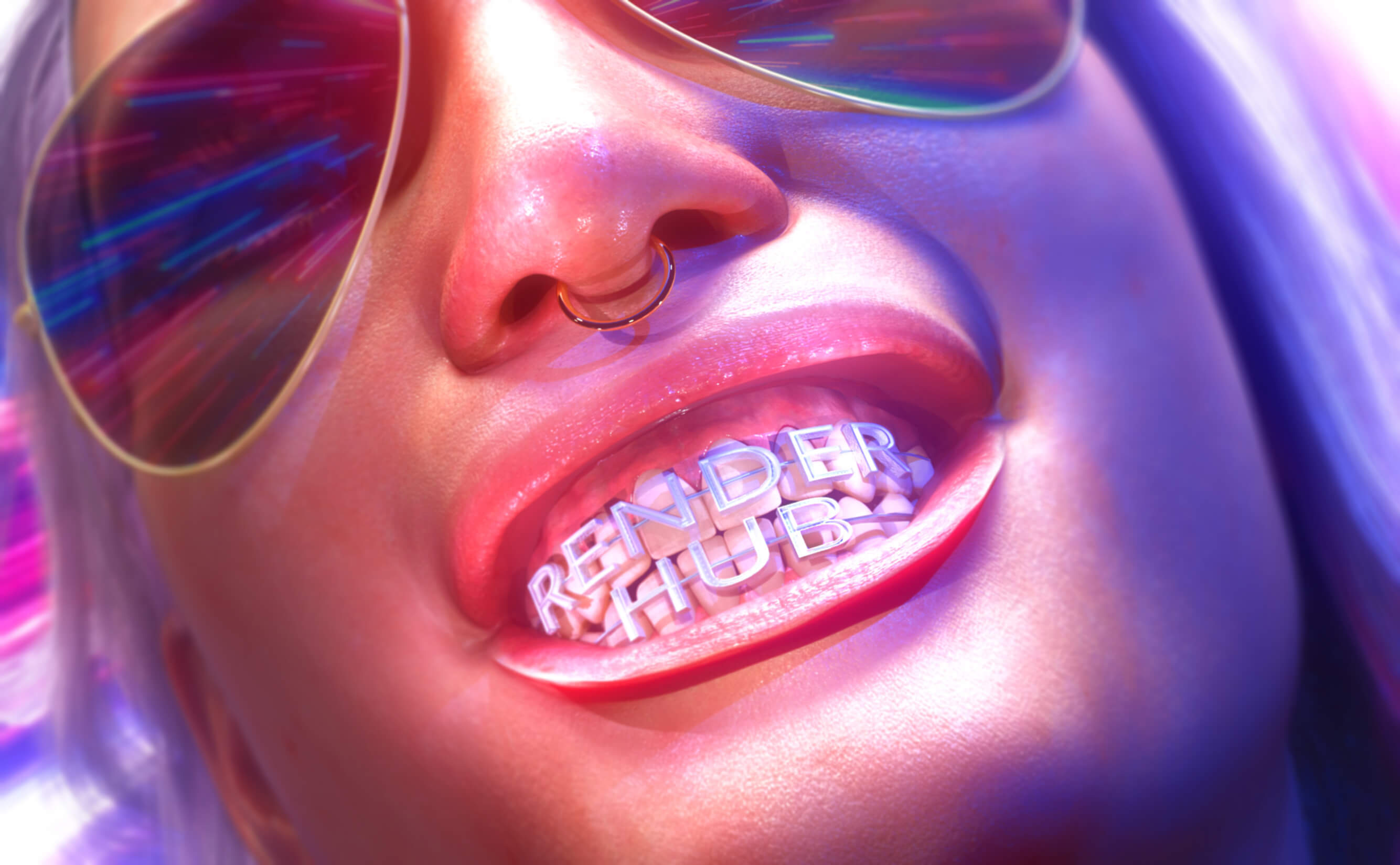 Go! Go! RenderHub! 3D Render, Digital Art by TheSte89