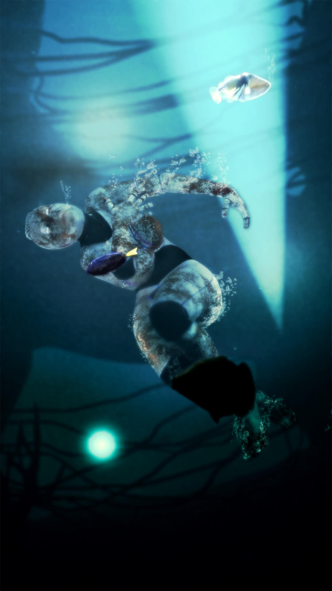 Vicky 3.0 3D Render, Digital Art by TheSte89