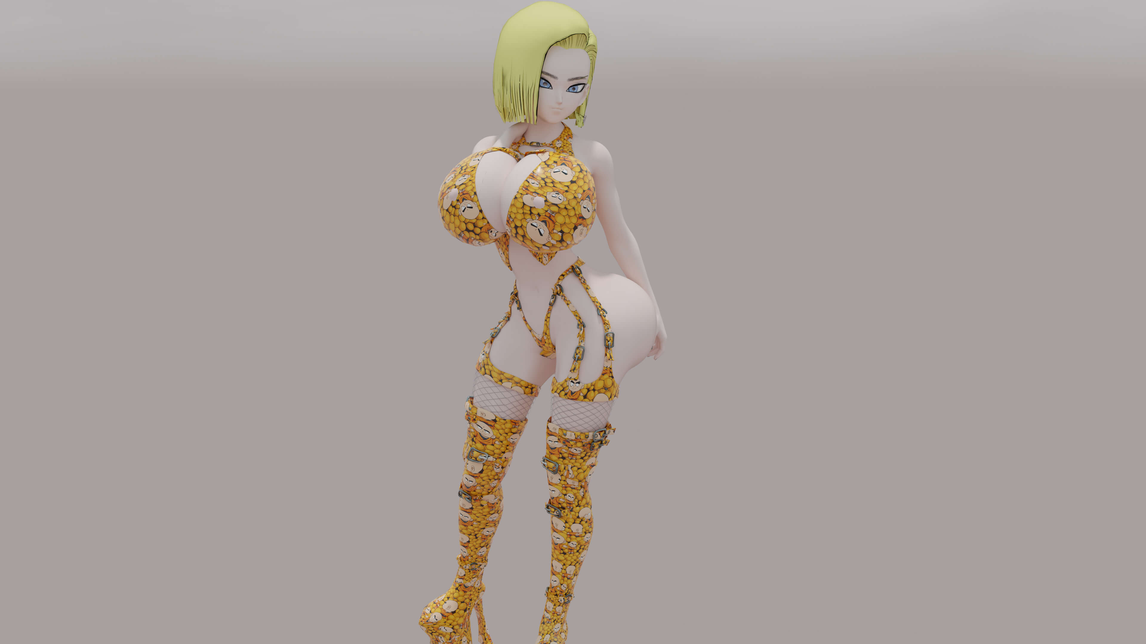 Android 18 For Blender 3d Model By Theverse