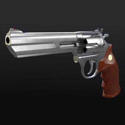 Colt Python Magnum - 3D Model by thibsert