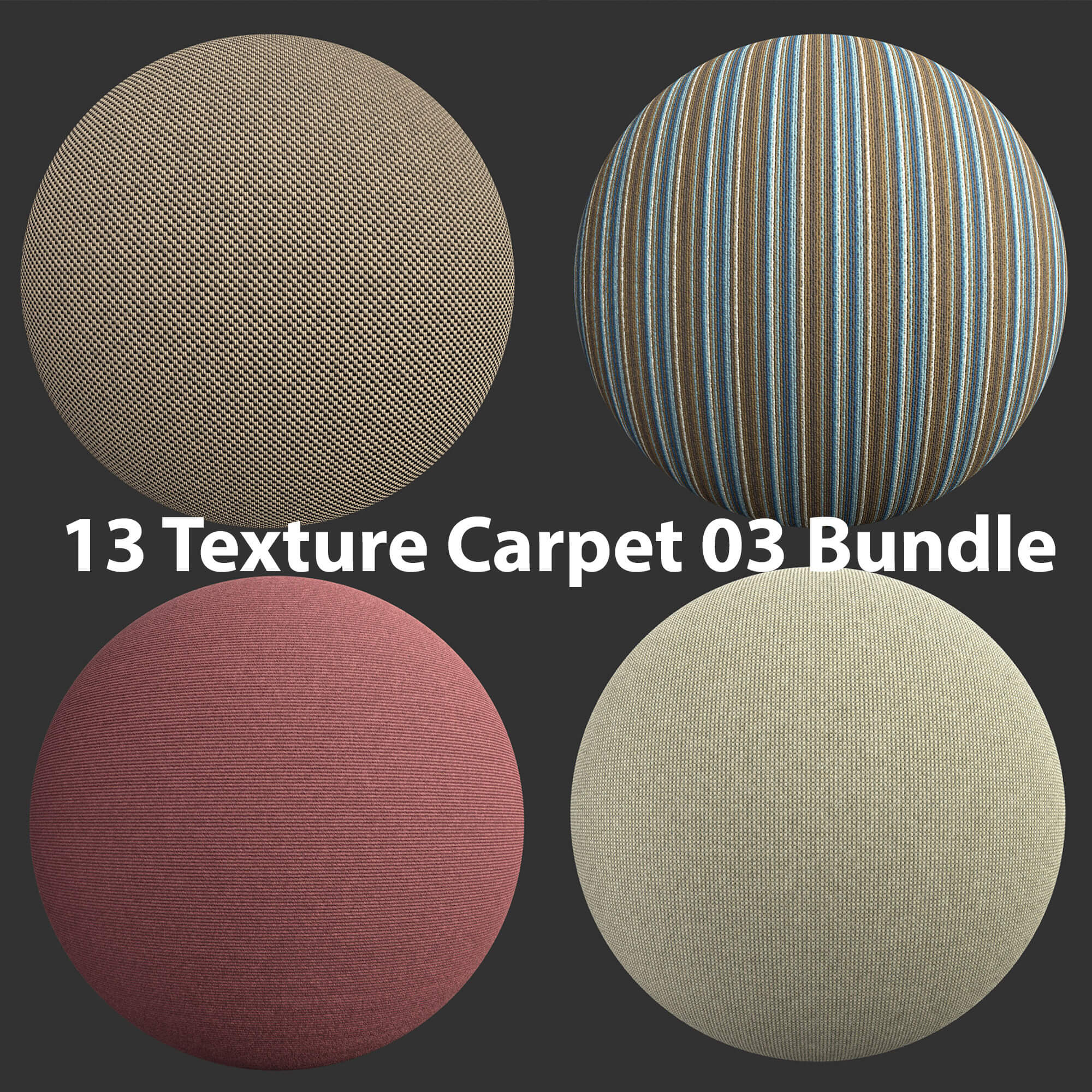 13 Texture Carpet 03 Bundle by things