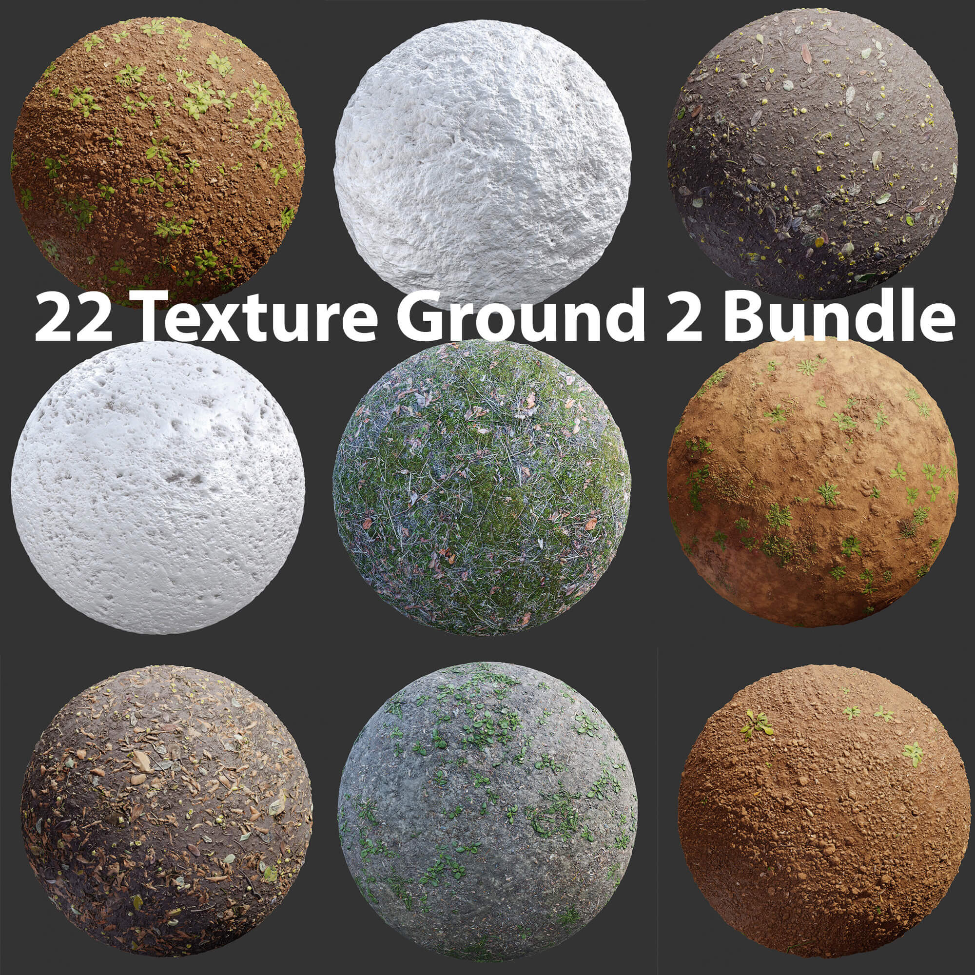 22 Texture Ground 2 Bundle by things