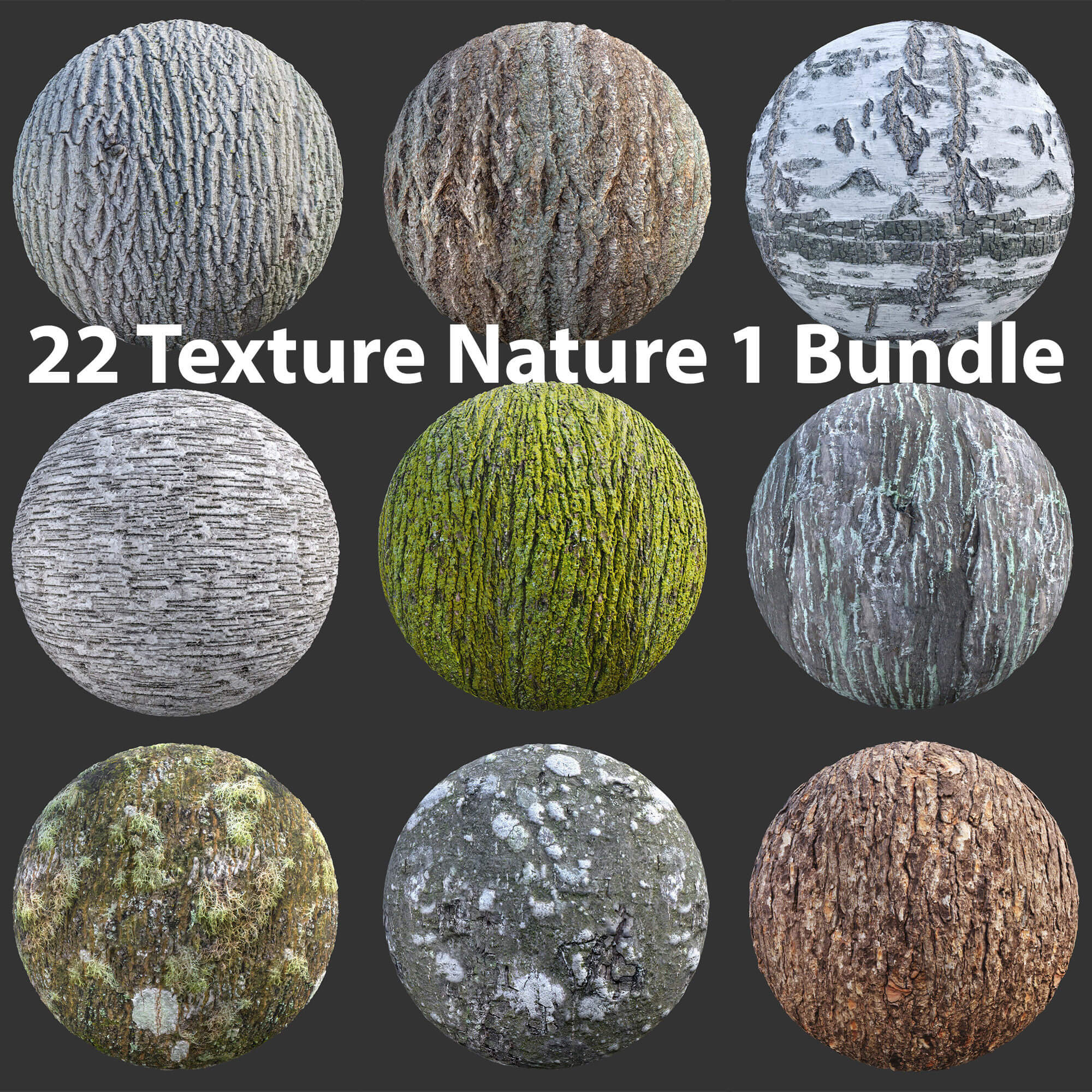 22 Texture Nature 1 Bundle by things