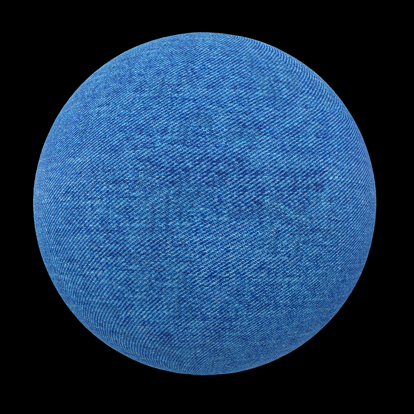 Blue Jeans Fabric 02 PBR Texture by things