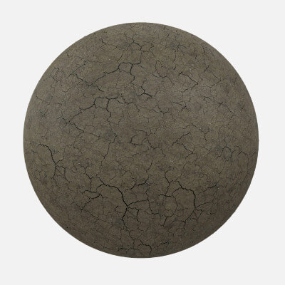 Dark Cracked Dirt PBR Texture by things