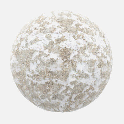 Frozen Ground With Snow PBR Texture by things