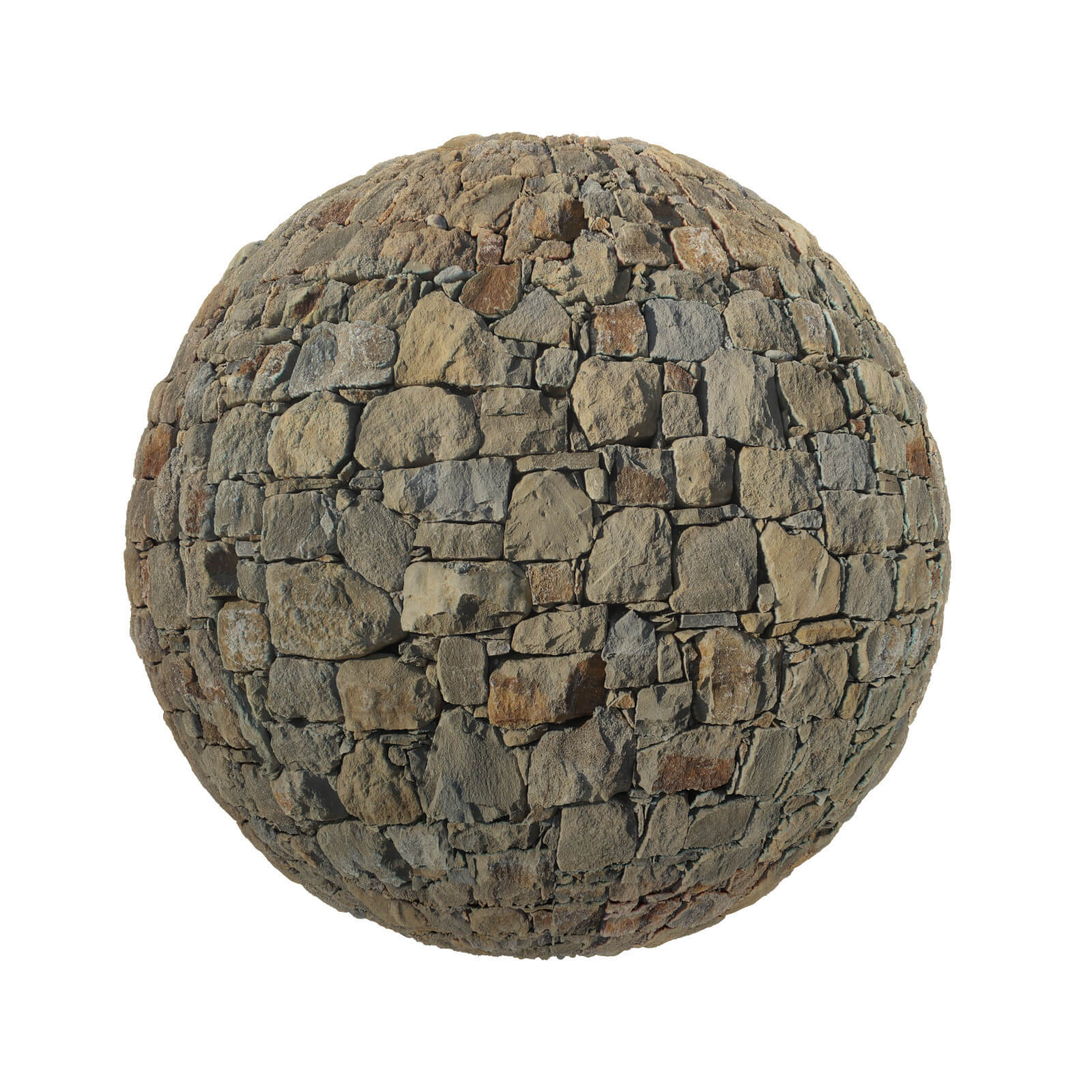 Irregular Stone Pavement 2 PBR Texture by things