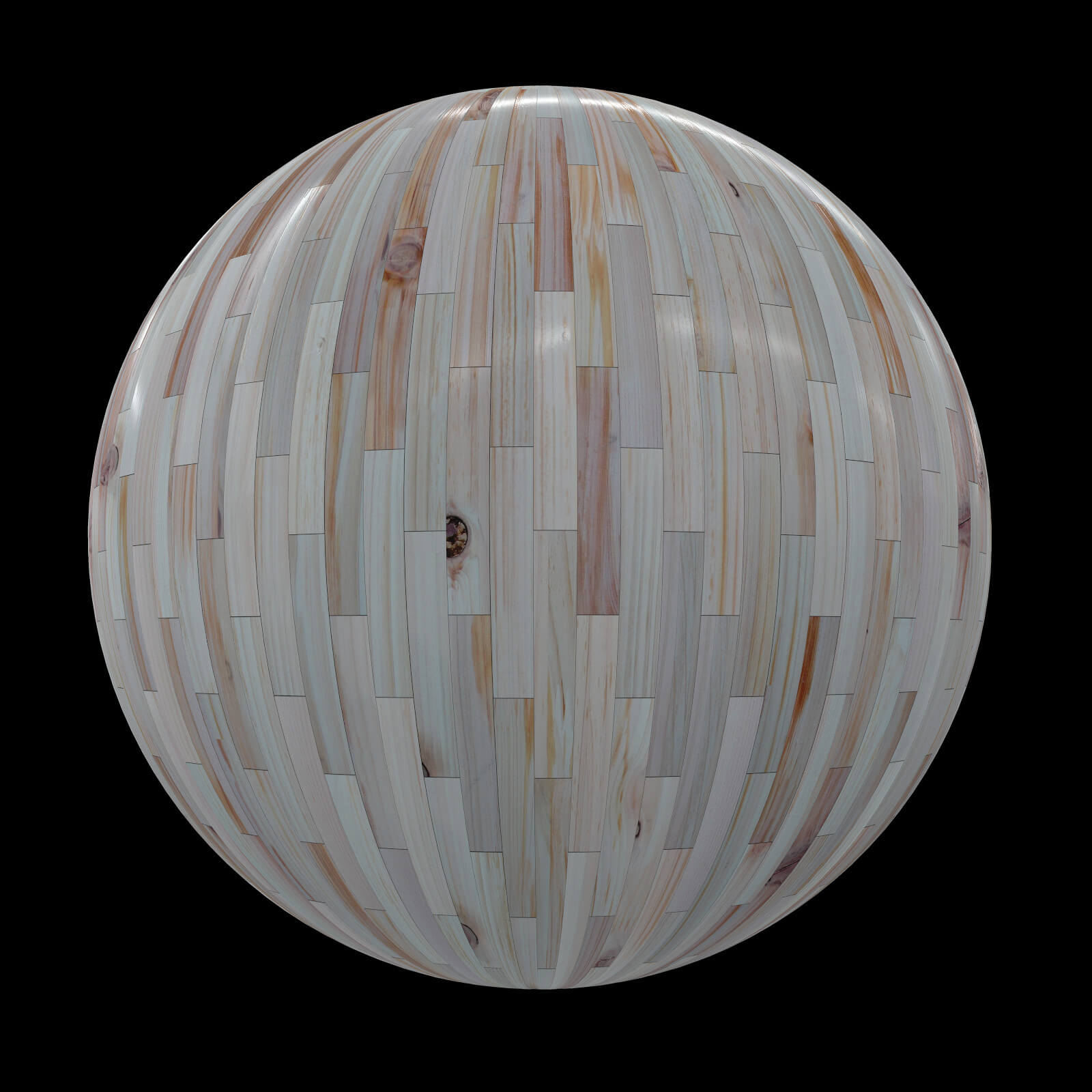 Light Shiny Wood Tiles 4 PBR Texture by things