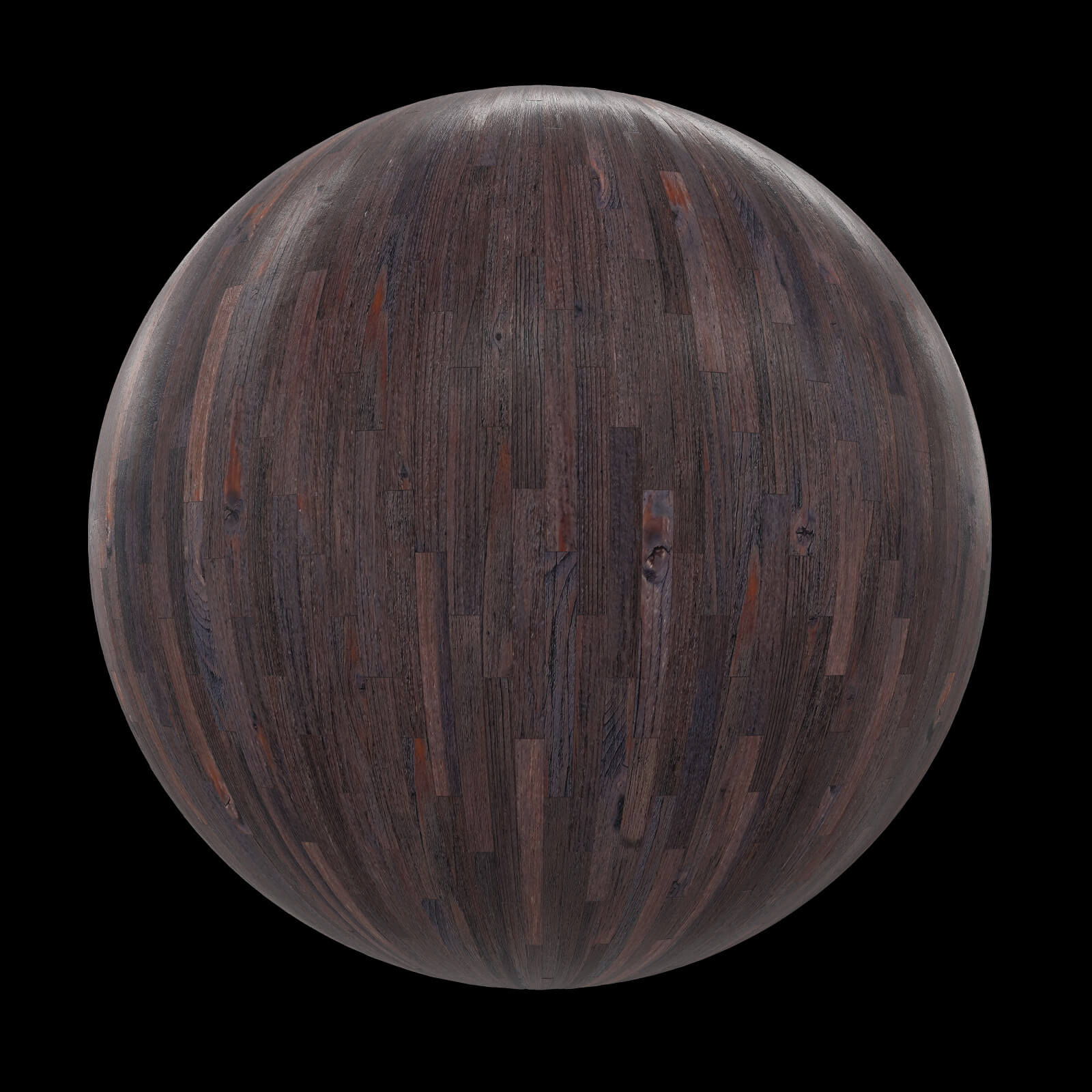 Old Wood Tiles 15 PBR Texture by things