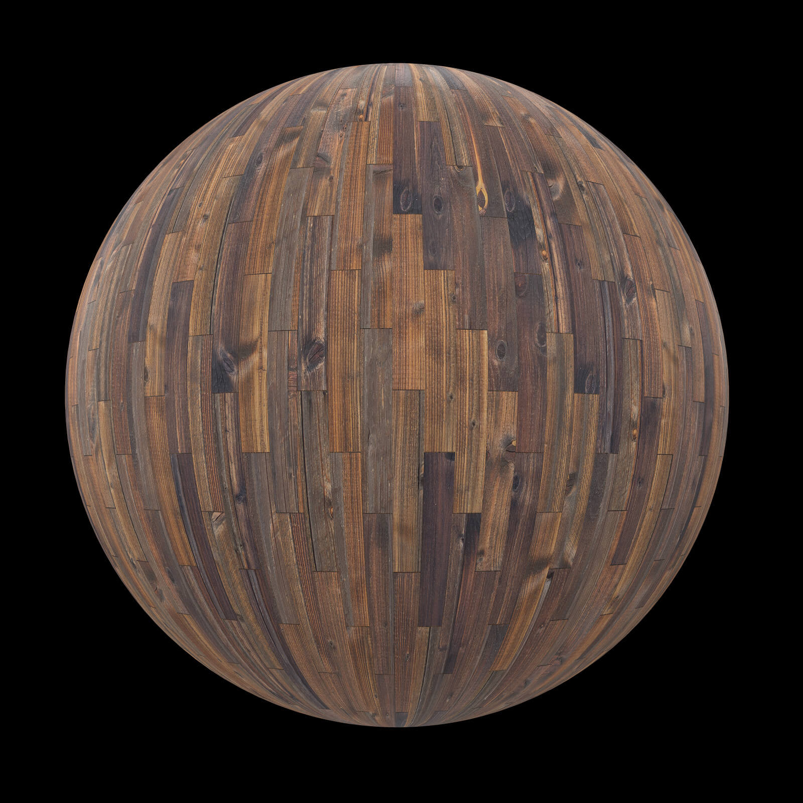 Old Wood Tiles 2 PBR Texture by things