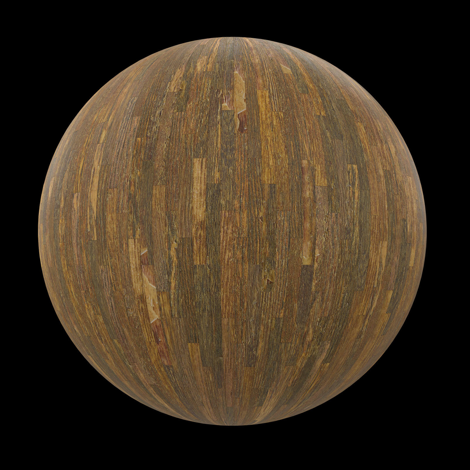 Old Wood Tiles 21 PBR Texture by things