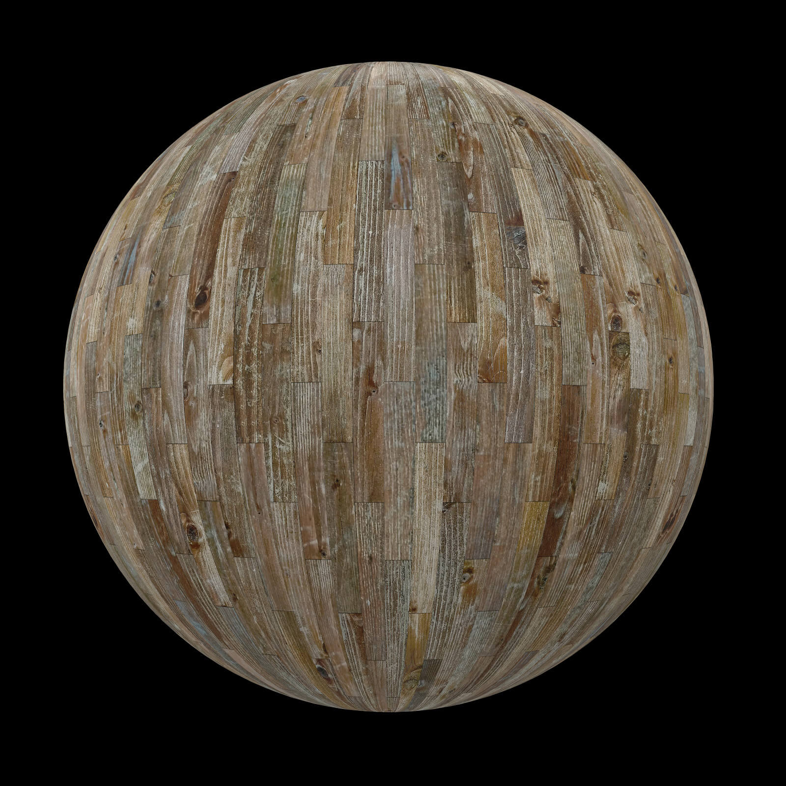 Old Wood Tiles 8 PBR Texture by things