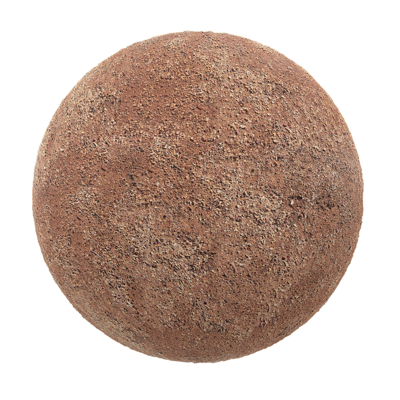 Orange Dirt 3 PBR Texture by things