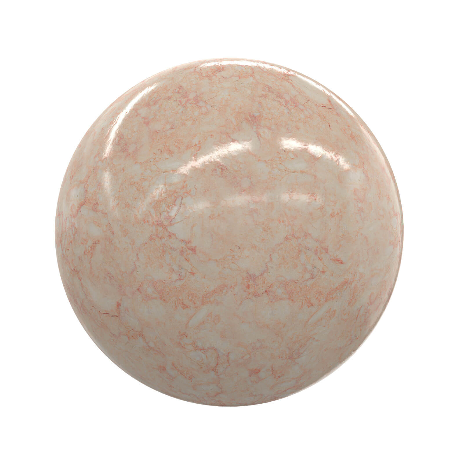 Orange Marble 2 Stone PBR Textures - 3D Texture by things
