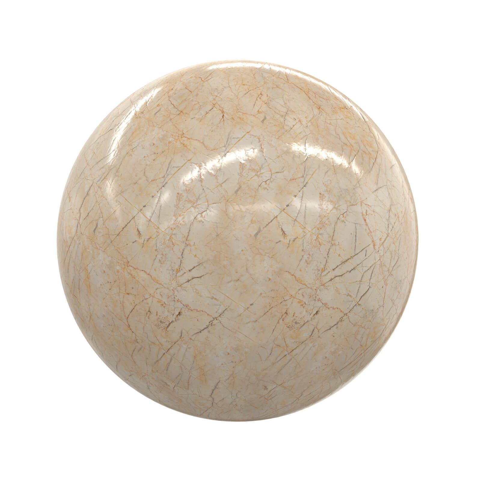 Orange Marble 3 Stone PBR Textures - 3D Texture by things