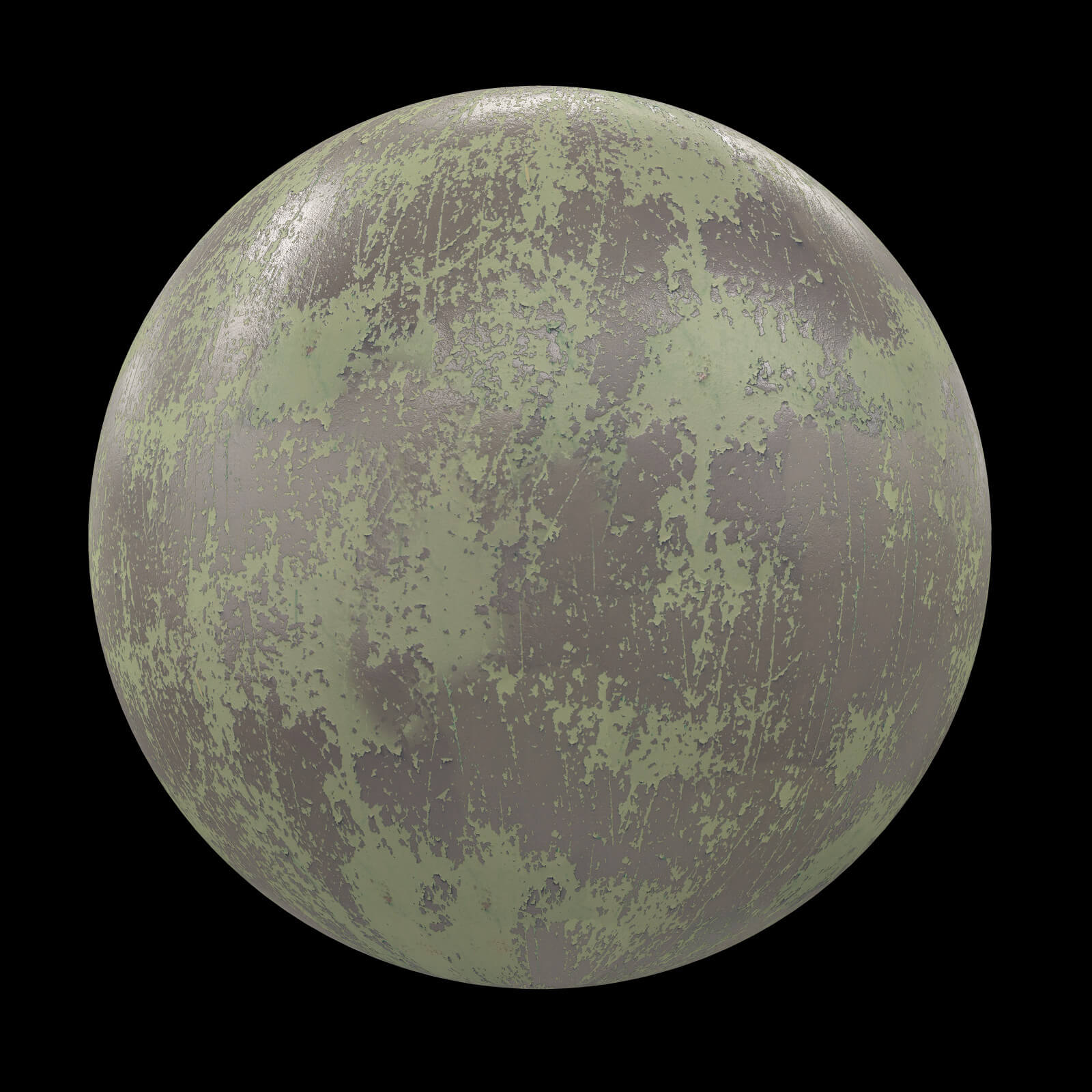 Painted Old Metal 01 PBR Texture by things