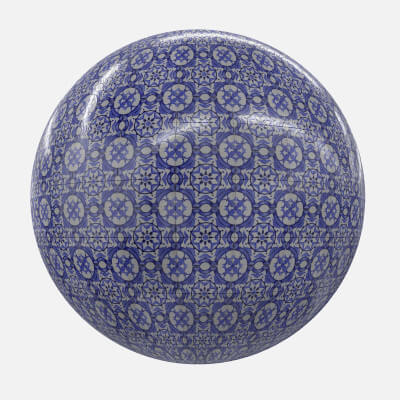 Patterned Tiles 3 PBR Texture by things