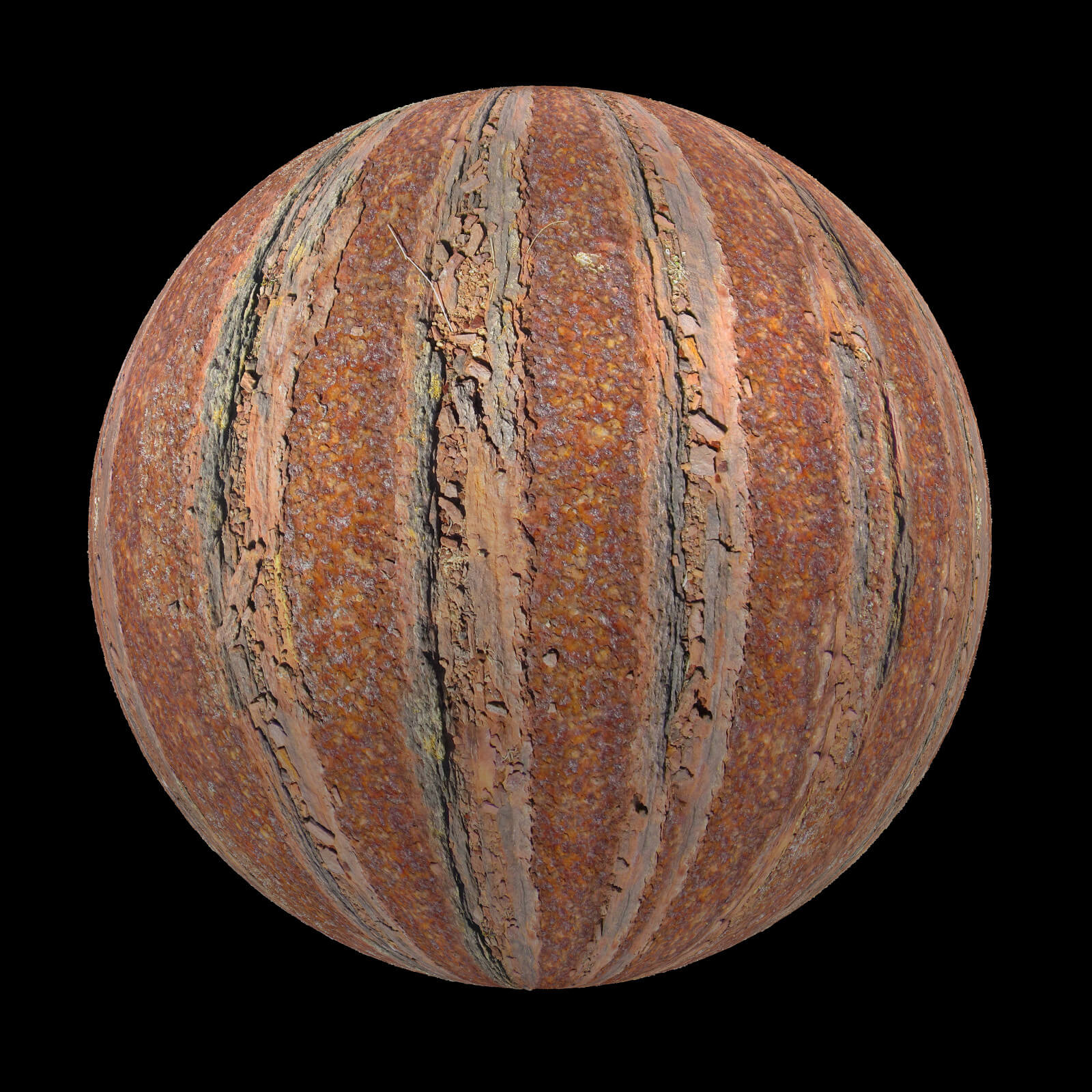 Rusty Metal 04 PBR Texture by things