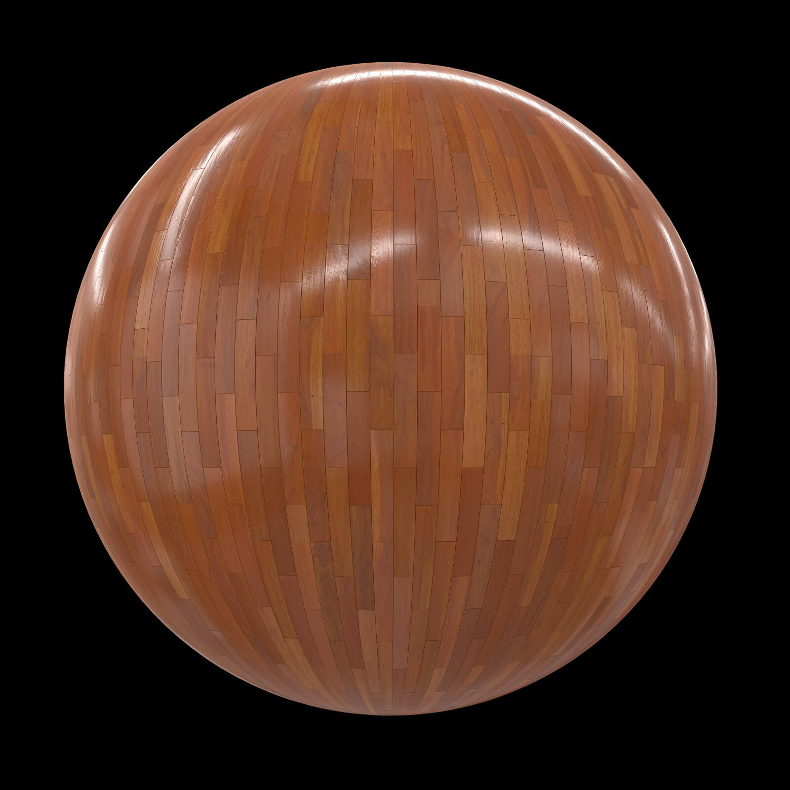 Shiny Wood Tiles 7 PBR Texture by things