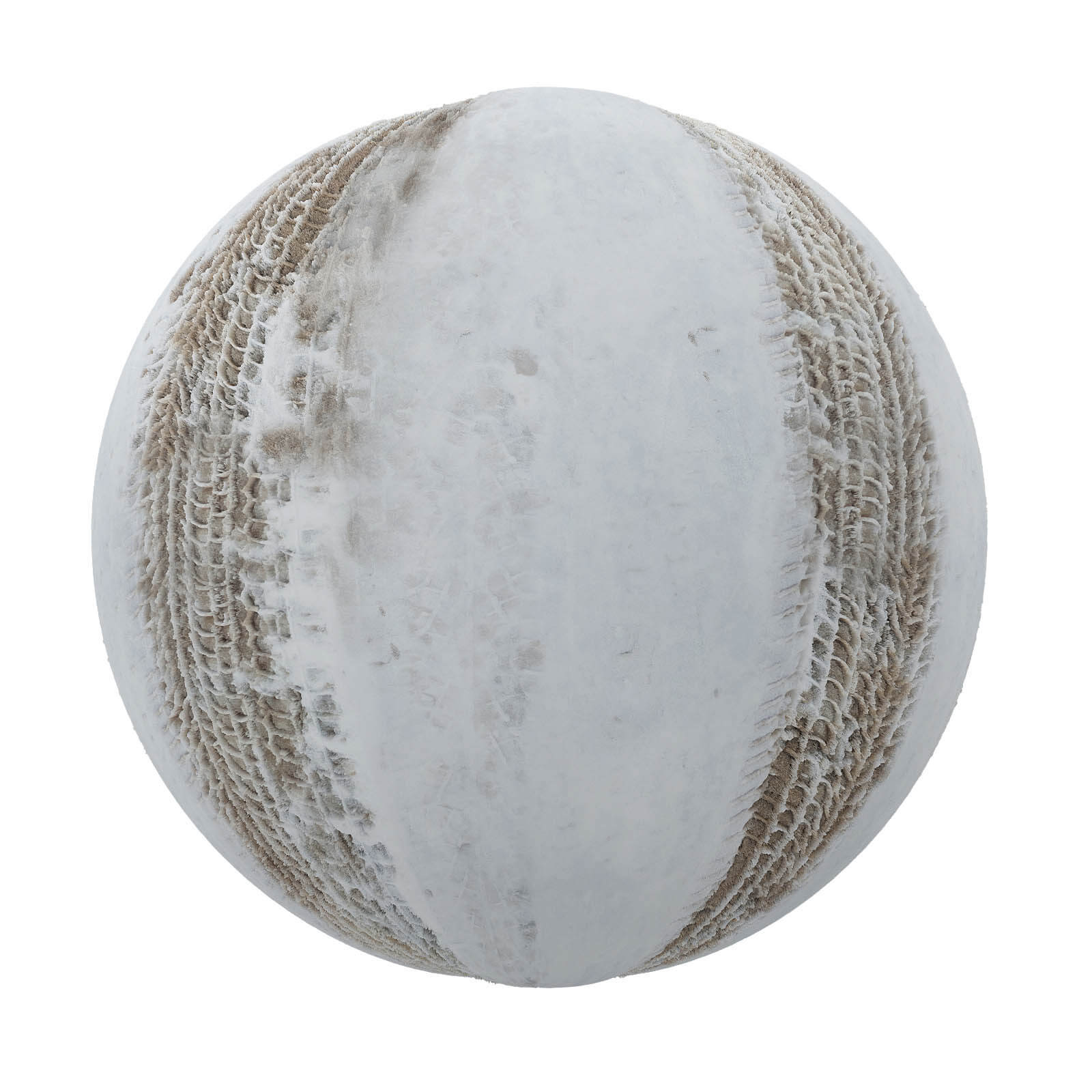 Tire Tracks With Snow 2 PBR Texture by things