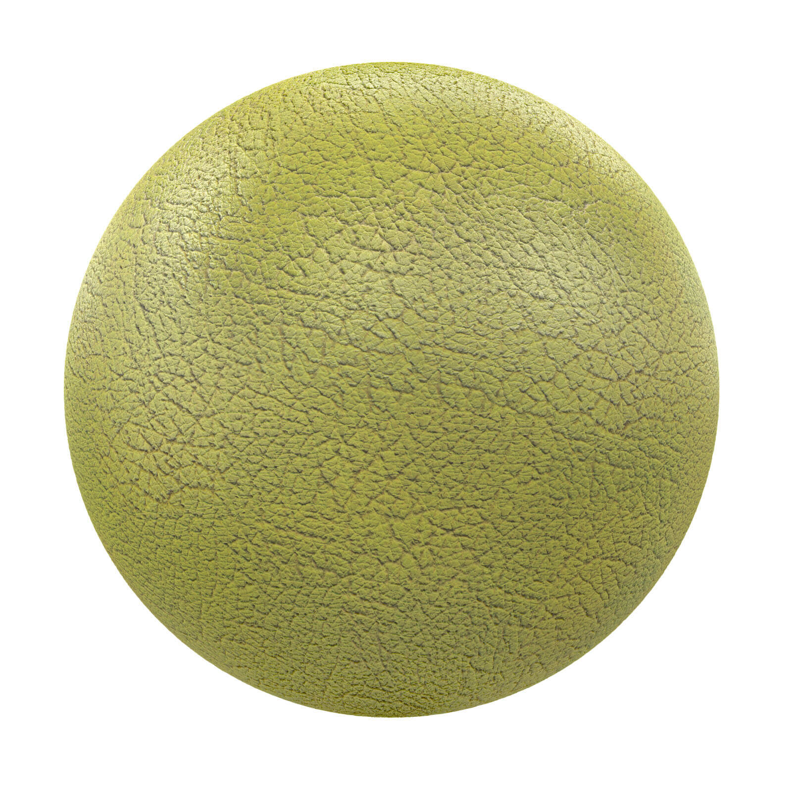 Yellow Leather PBR Texture by things