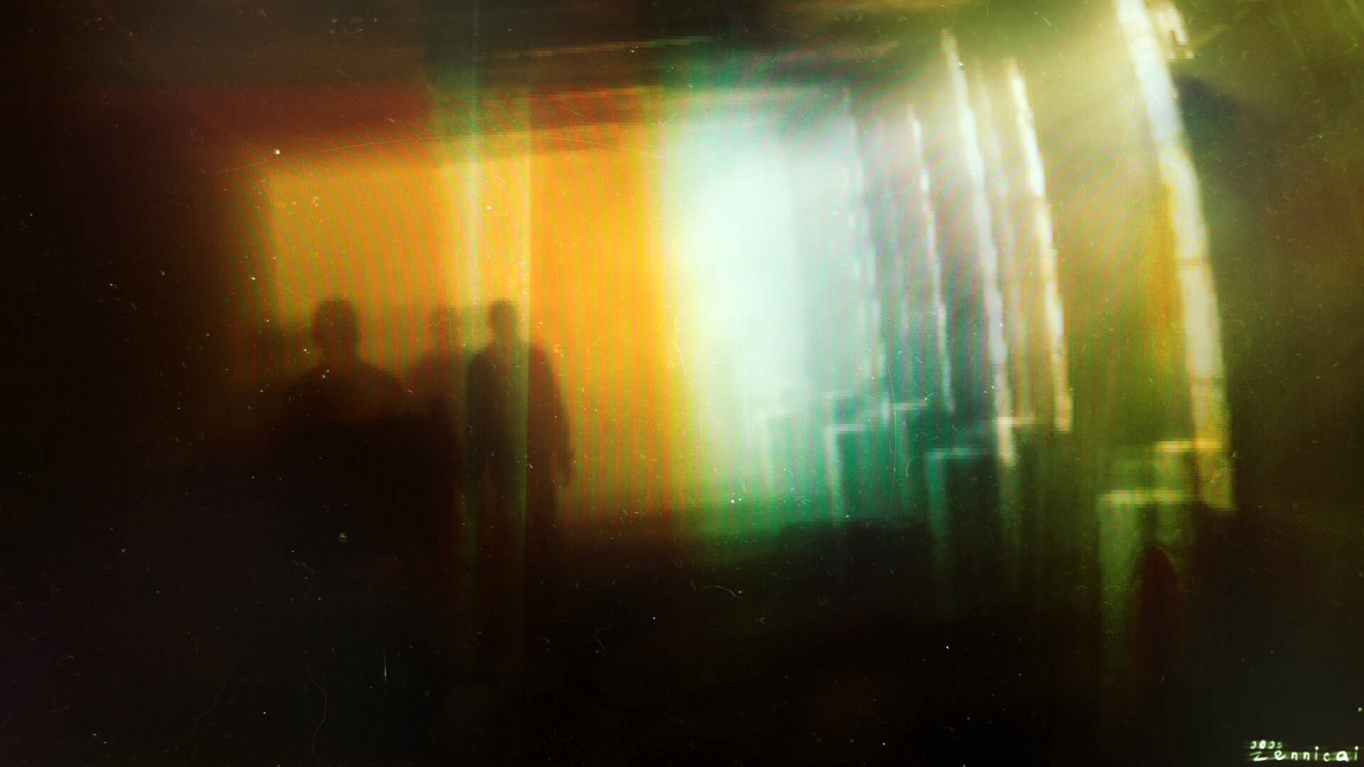 among shadows. 3D Render, Digital Art by thirdeyezennicai