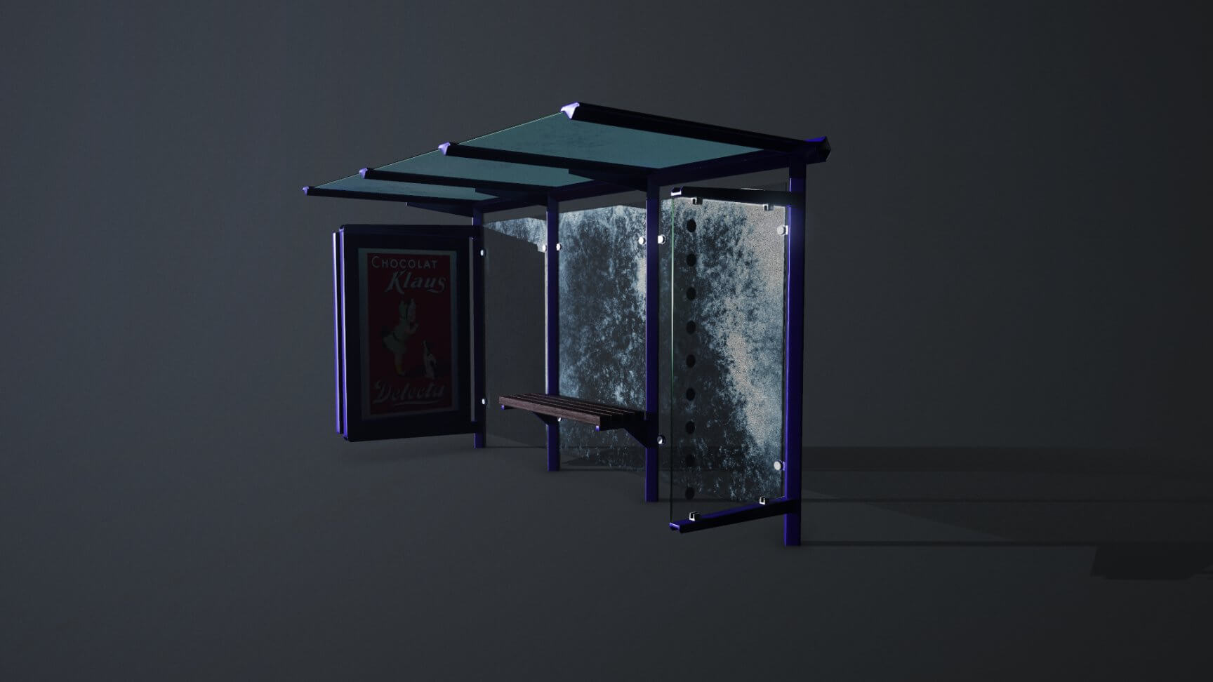 Bus Stop - 3D Model by Thomas_125