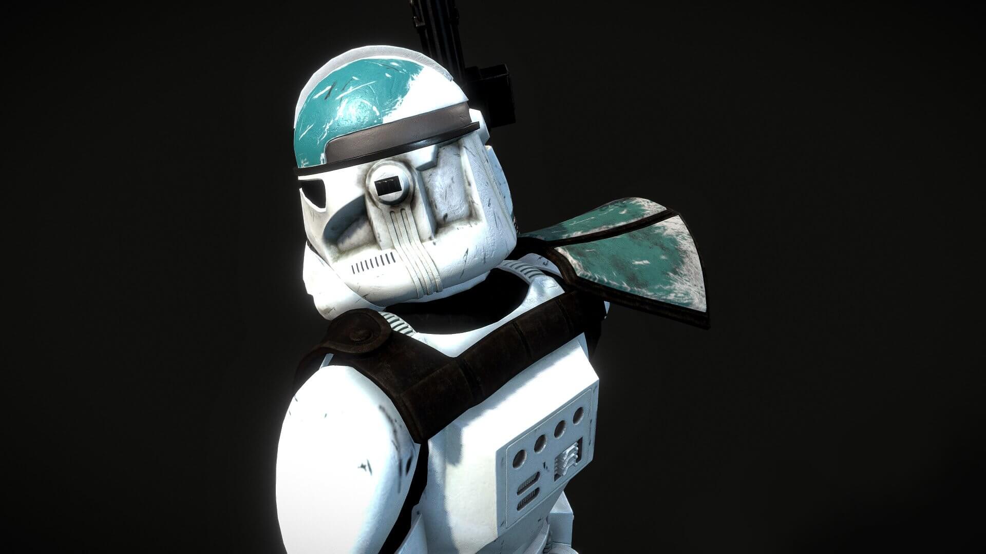 Clone Captain Howzer - 3D Model by Thomas_125