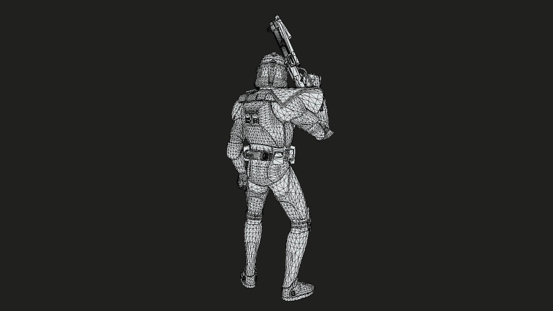 Clone Captain Howzer - 3D Model by Thomas_125