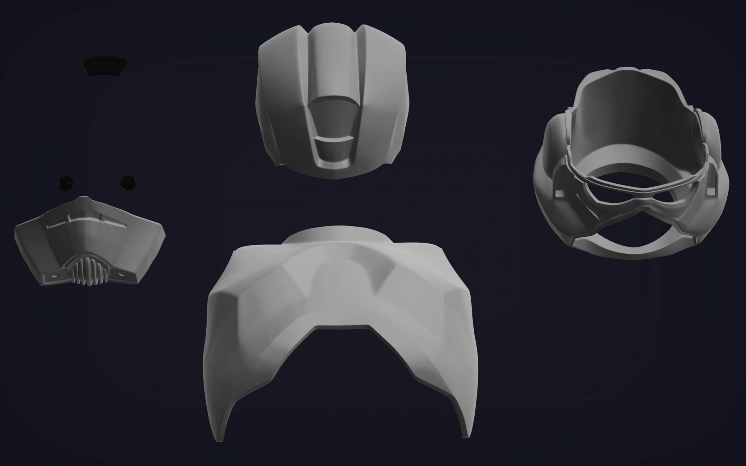 Clone Engineer Phase 2 Helmet and Body Armor - 3D Model by Thomas_125