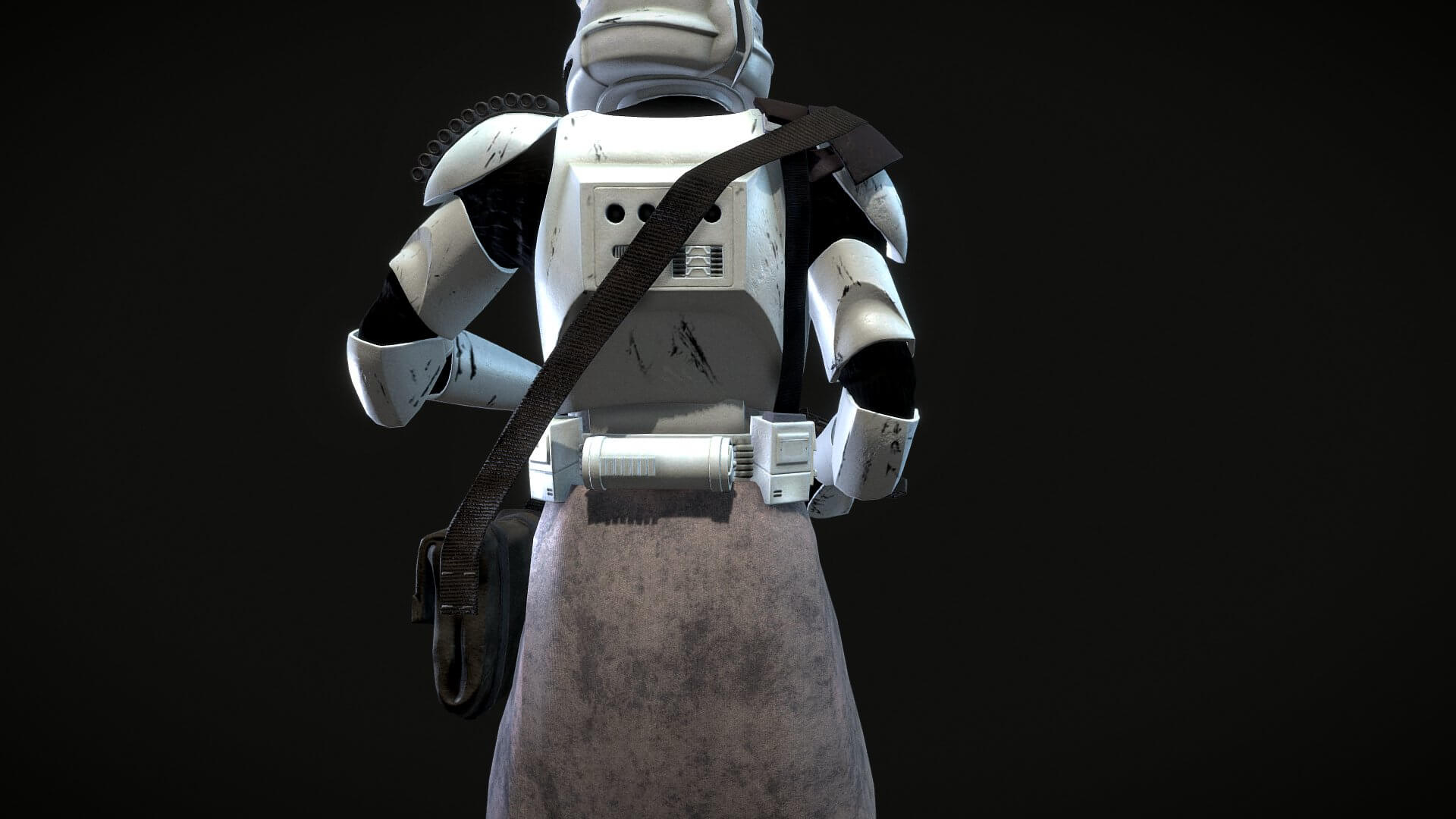 Clone Trooper Phase 2 Airborne Sharpshooter - 3D Model by Thomas_125