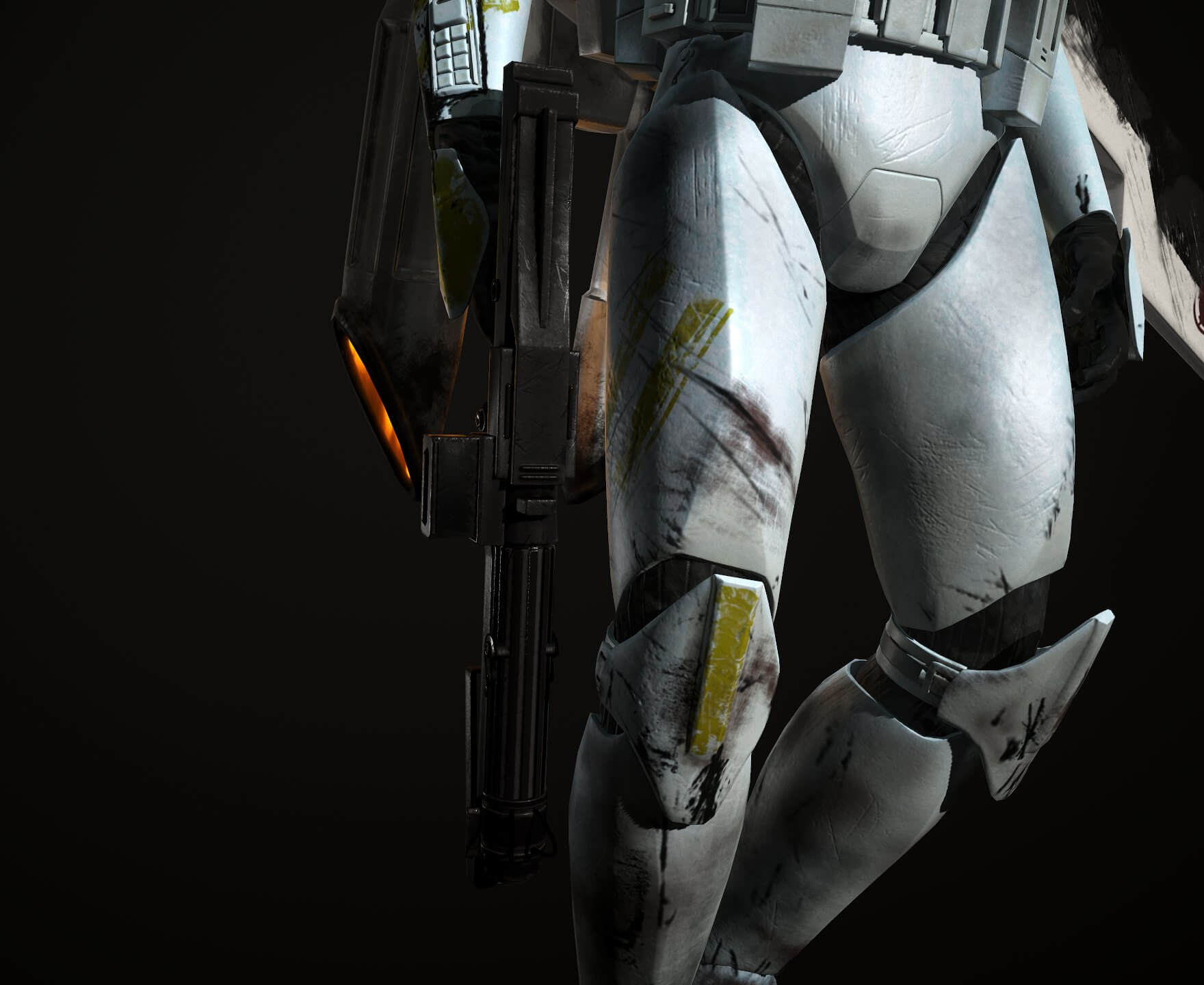 Clone Sky Trooper Phase 2 - 3D Model by Thomas_125