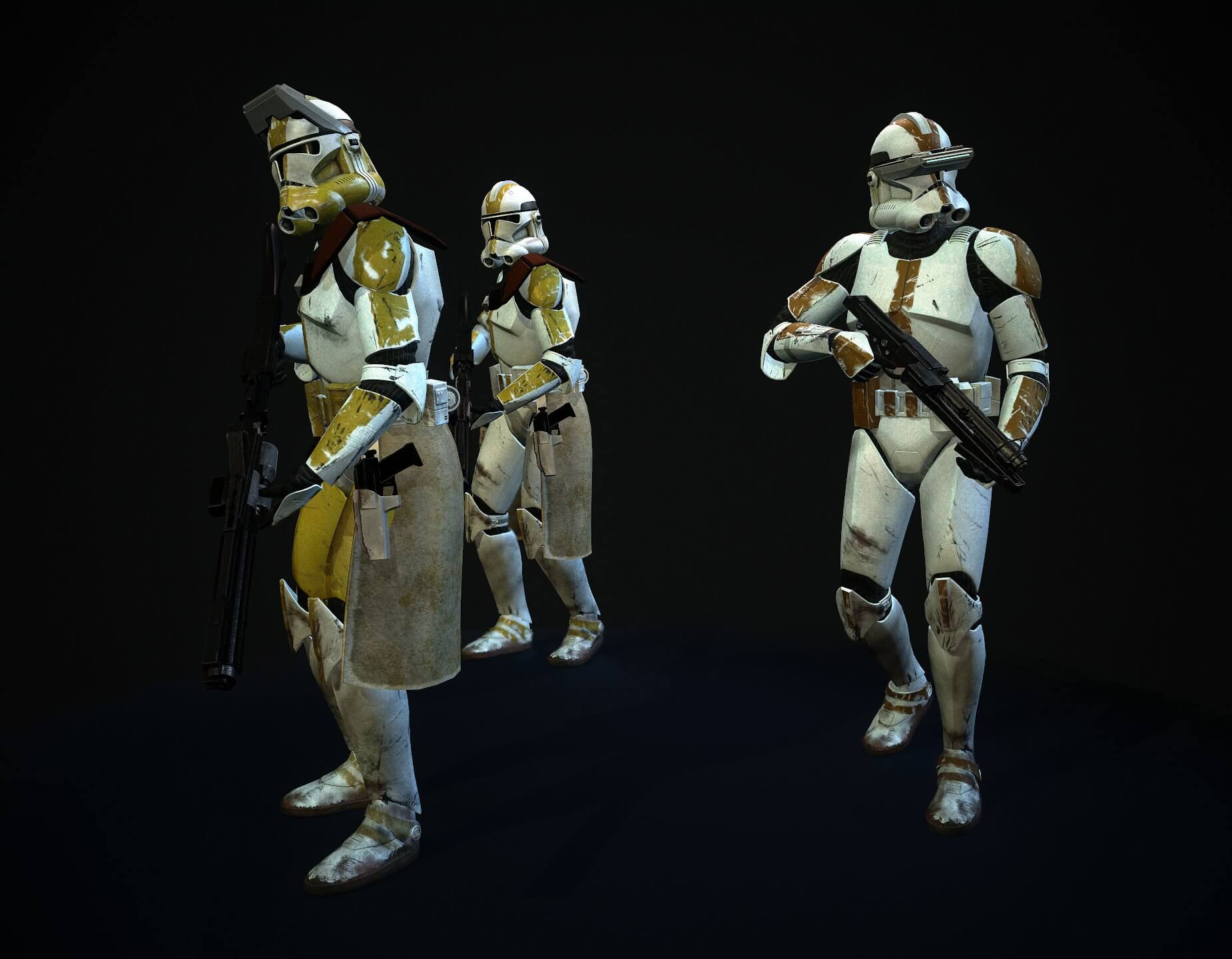 Clone Trooper Phase 2 Star Corps - 3D Model by Thomas_125