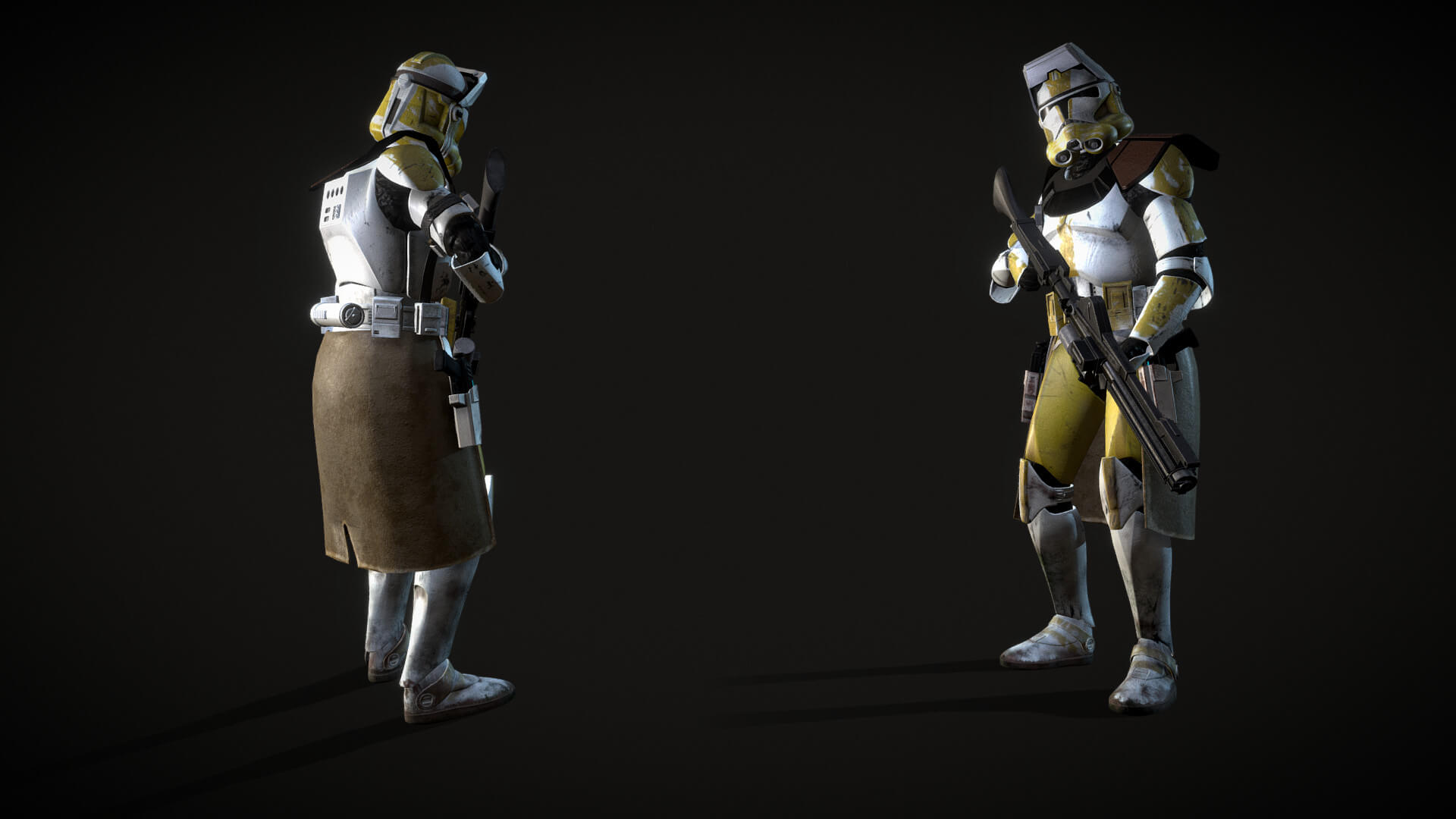 Clone Trooper Phase II Legion Pack - 3D Model by Thomas_125