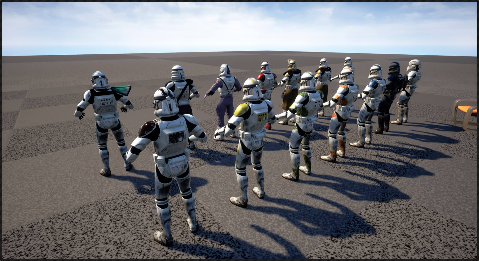 Clone Trooper Phase II Legion Pack - 3D Model by Thomas_125