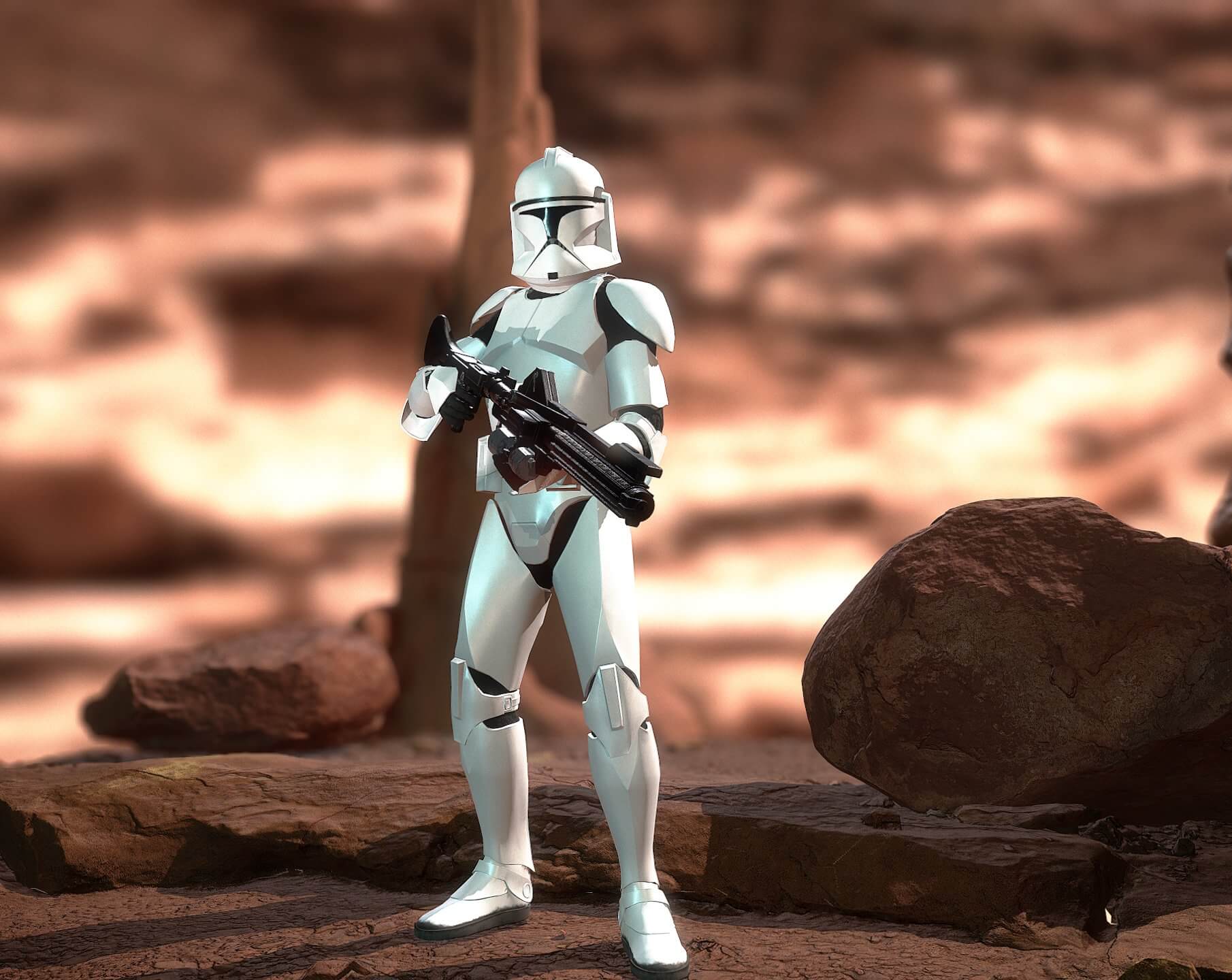 Clone Trooper - 3D Model by Thomas_125